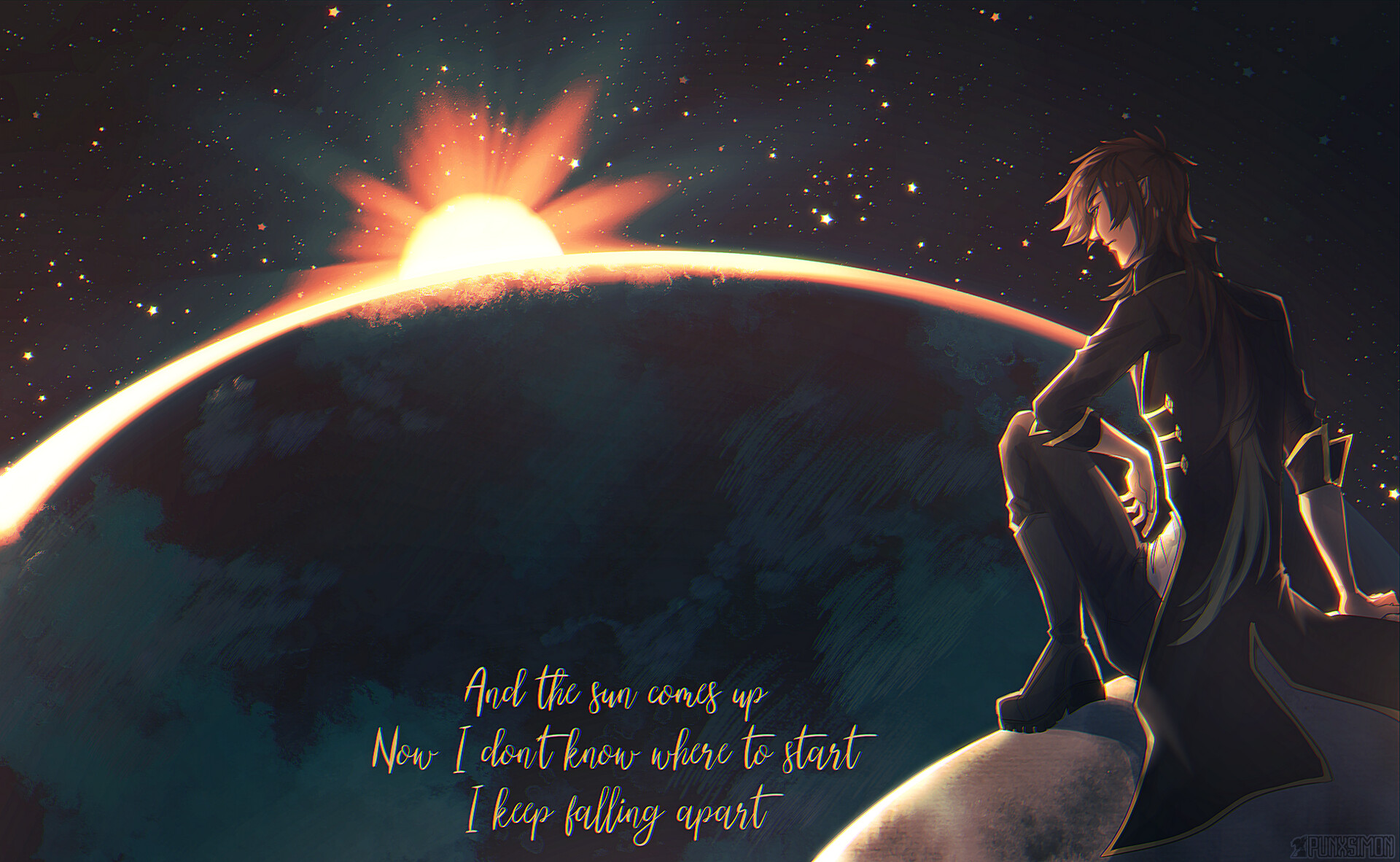 ArtStation - The sun goes down