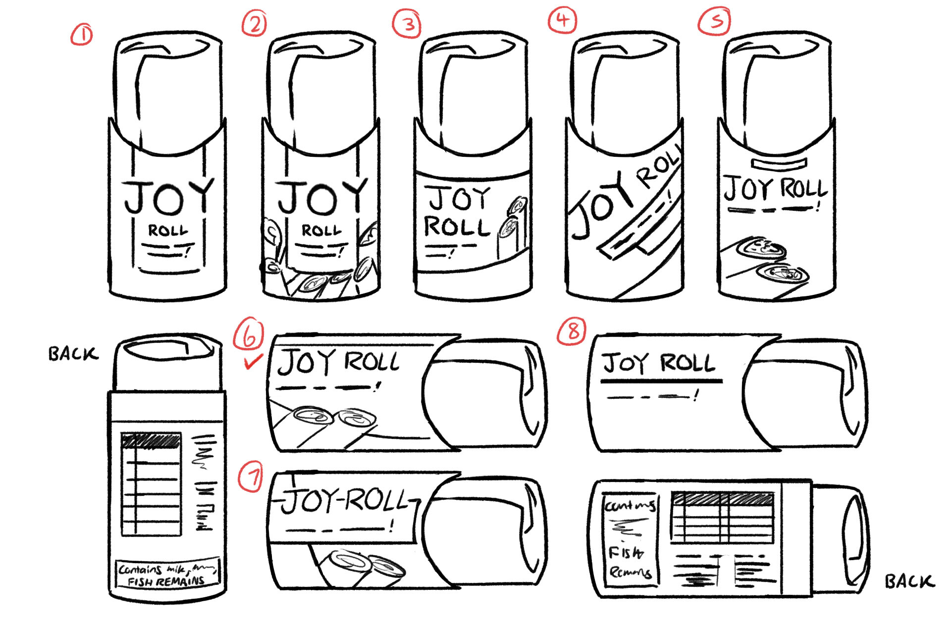 Bekah Chew - "Joy Roll" 3D-Animated Advertisement Project