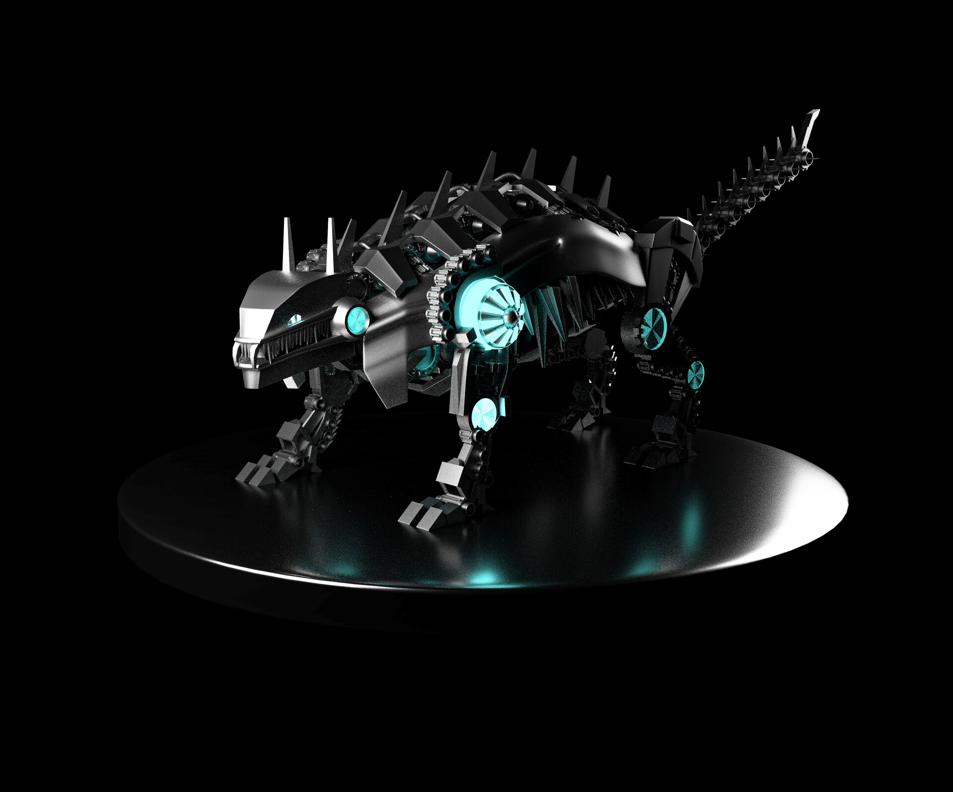 ArtStation - 3d robo modeling