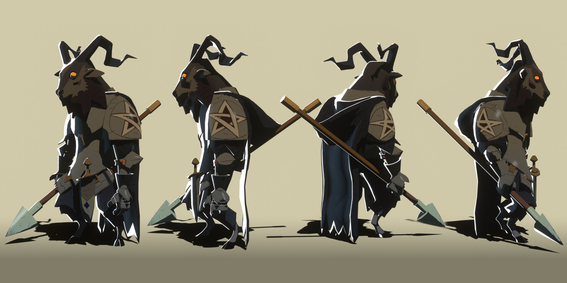 José Camargo - Black Goat Knight