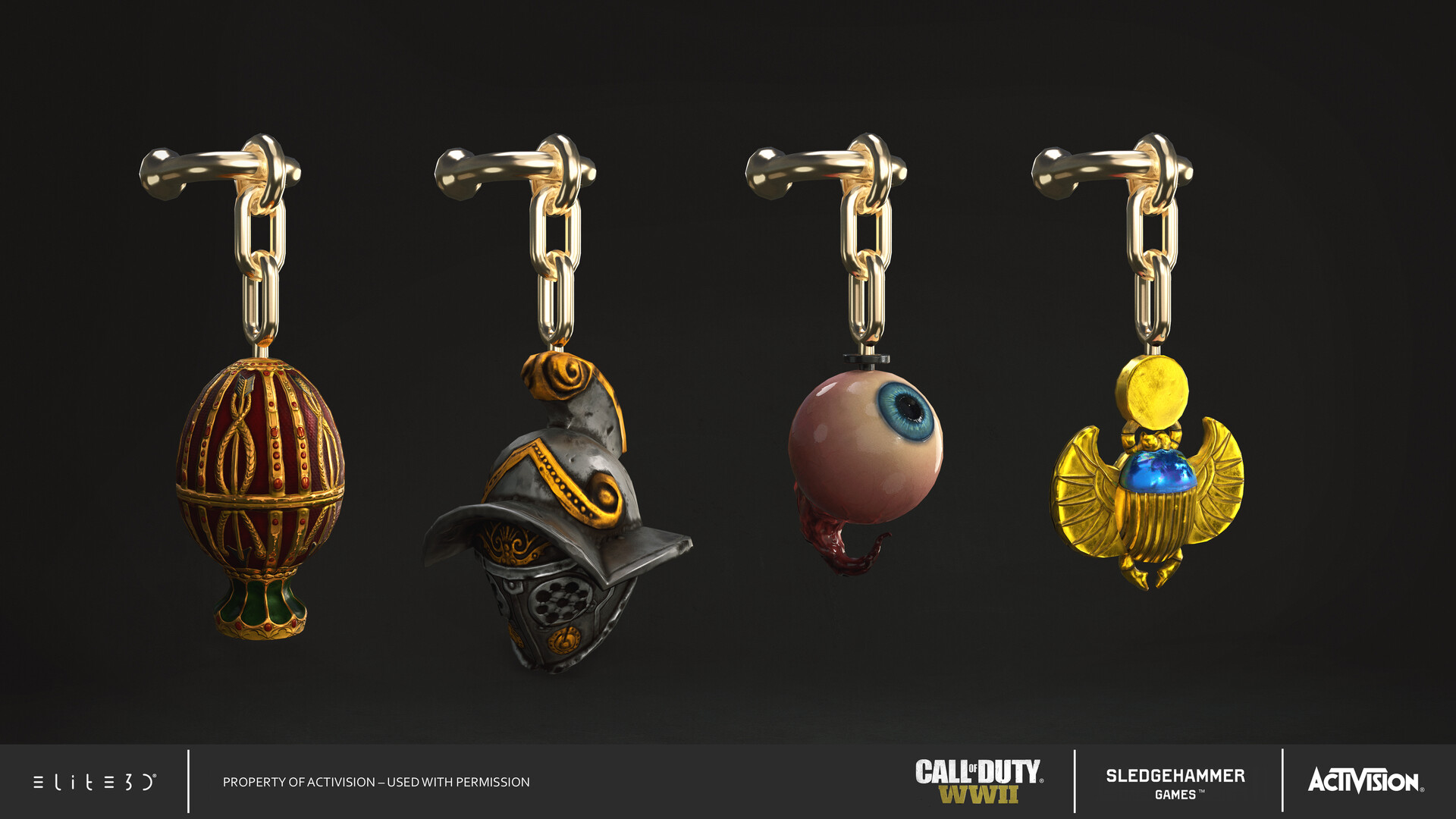 EG - COD WWII DLC Charm Pack #1