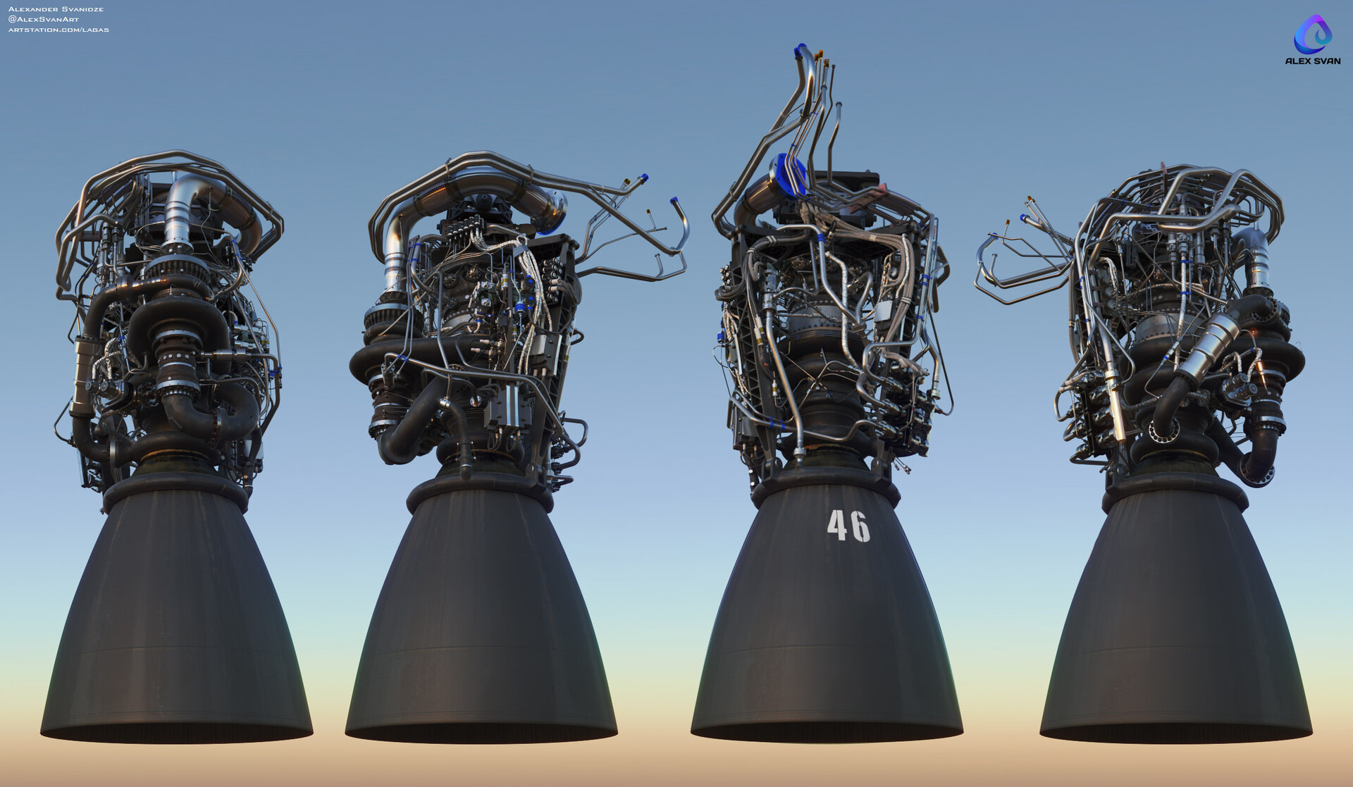 spacex raptor engine size