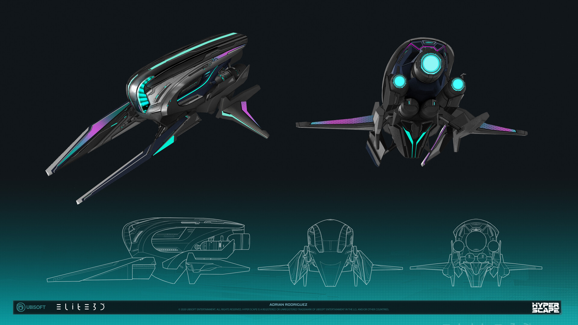 ArtStation - Hyper Scape | Battle insertion pod concept art