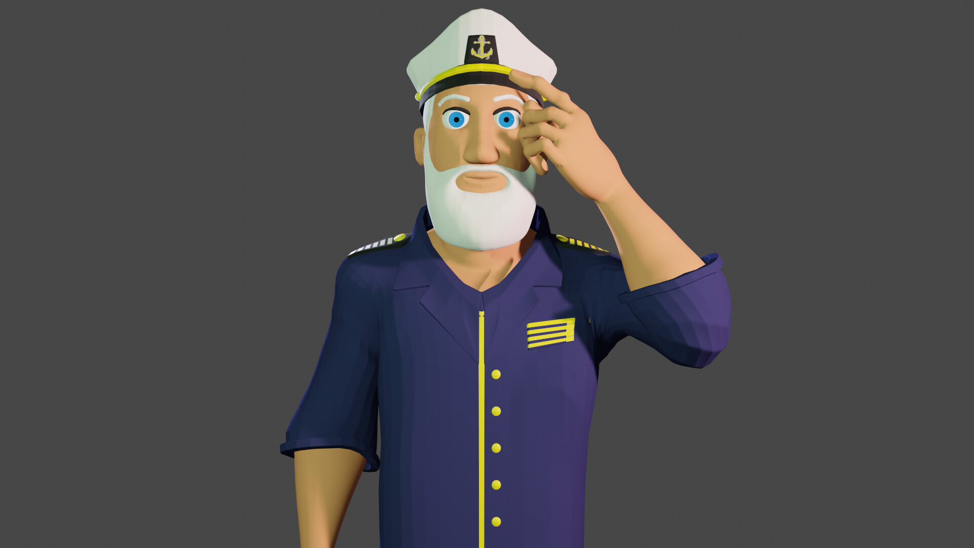 ArtStation - The Captain (Sailor)