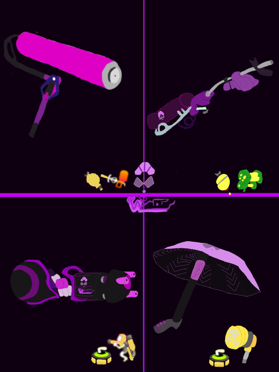 Crosslite Phantom - Splatoon 3: Phantom DLC #1 collection