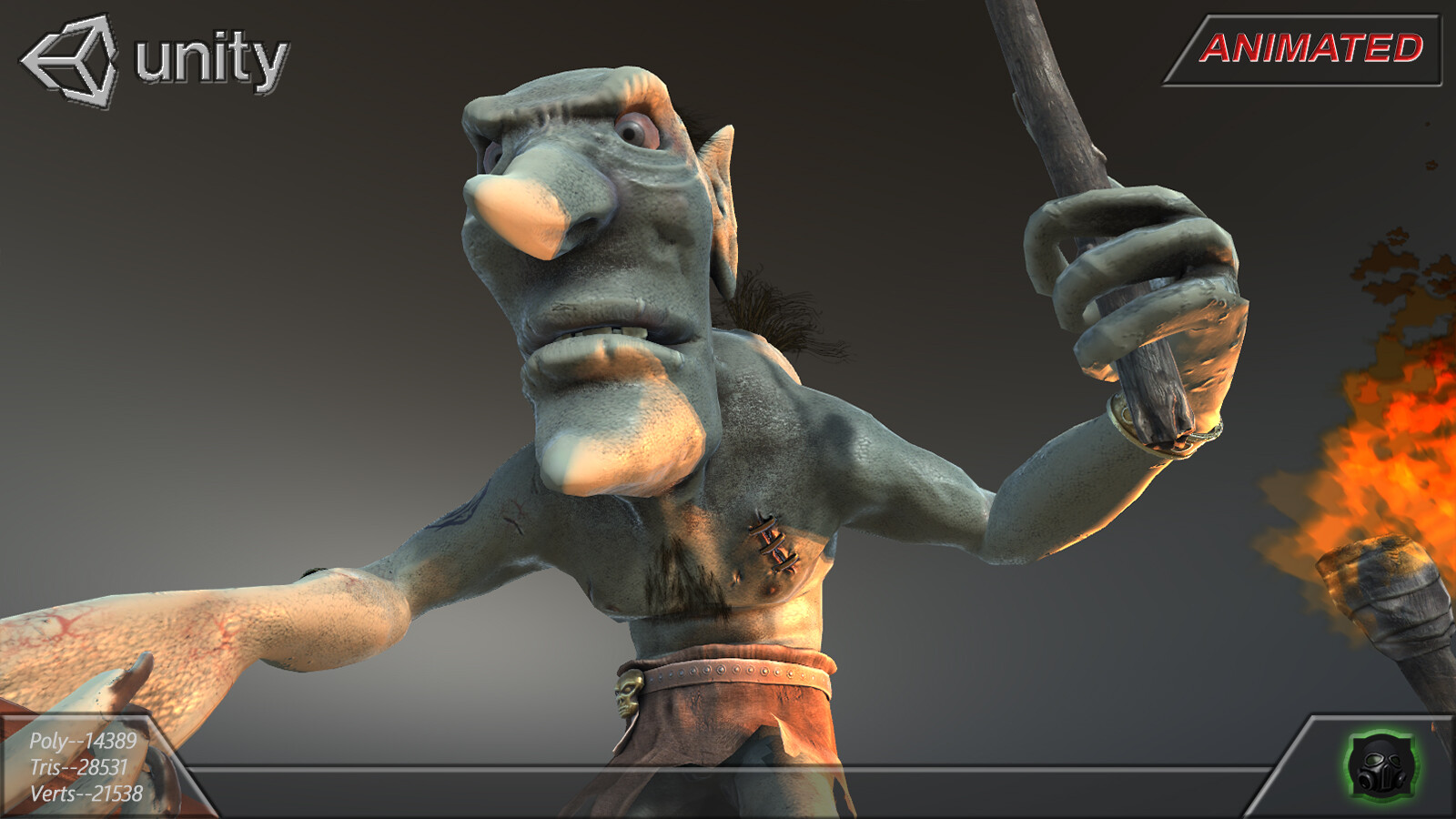 ArtStation - Fantasy character 05--Troll--Goblin