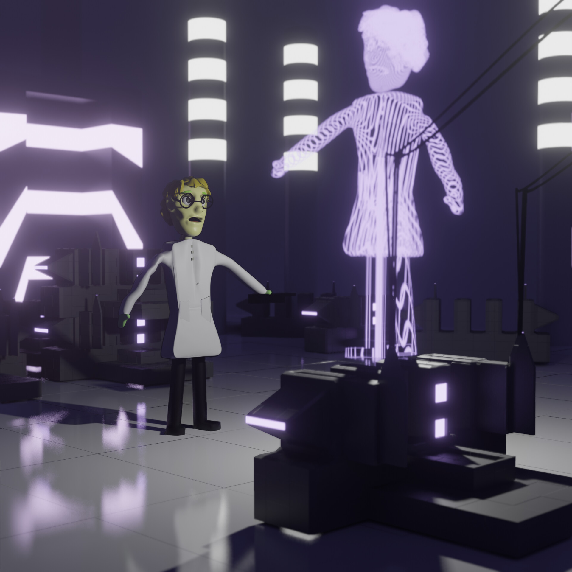 ArtStation - The crazy scientist