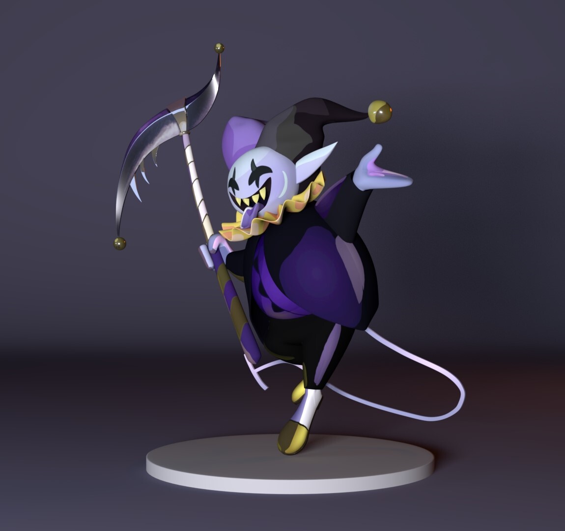 Ángela Piñeiro - Jevil 3D model