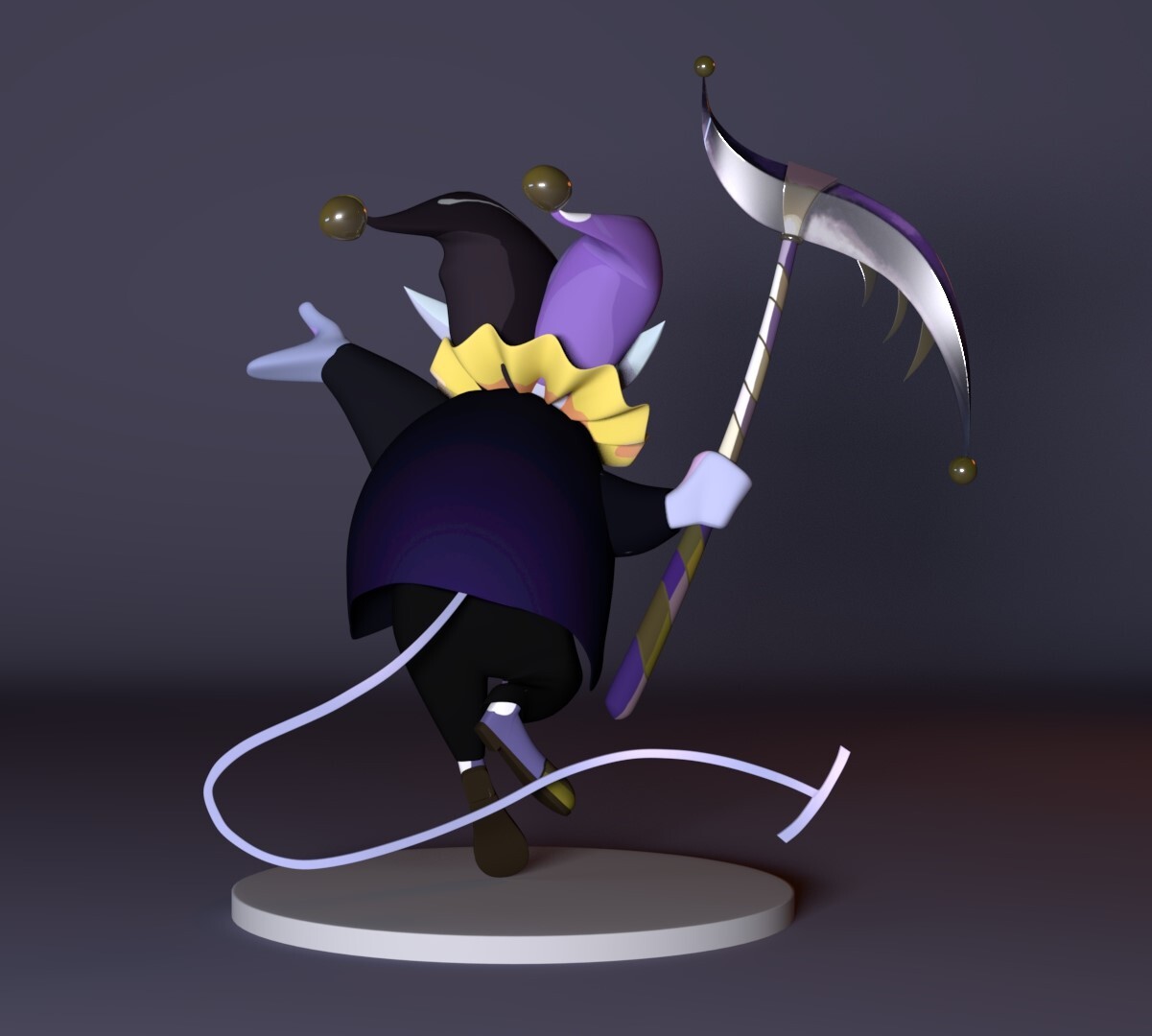 Ángela Piñeiro - Jevil 3D model
