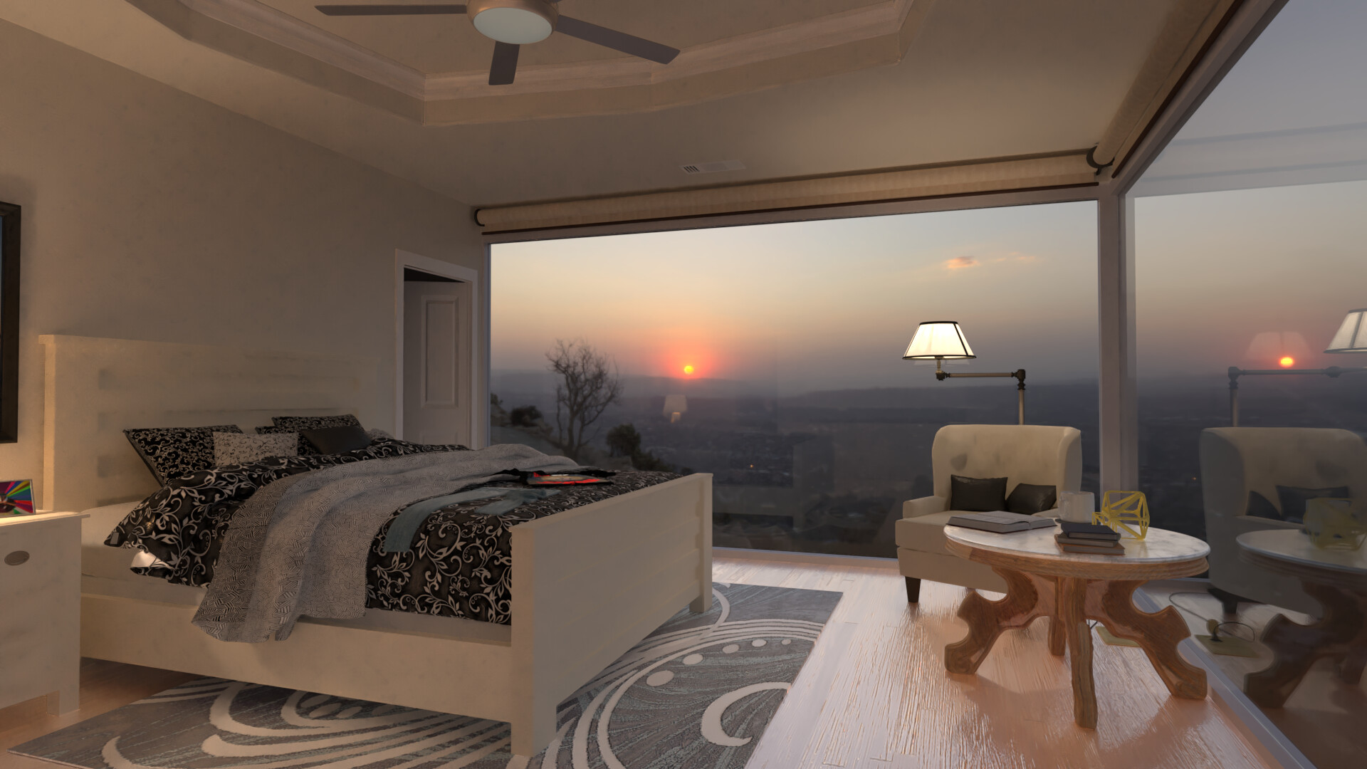 Isaiah Duckett - Apartment Design And Visualization ( Evening )