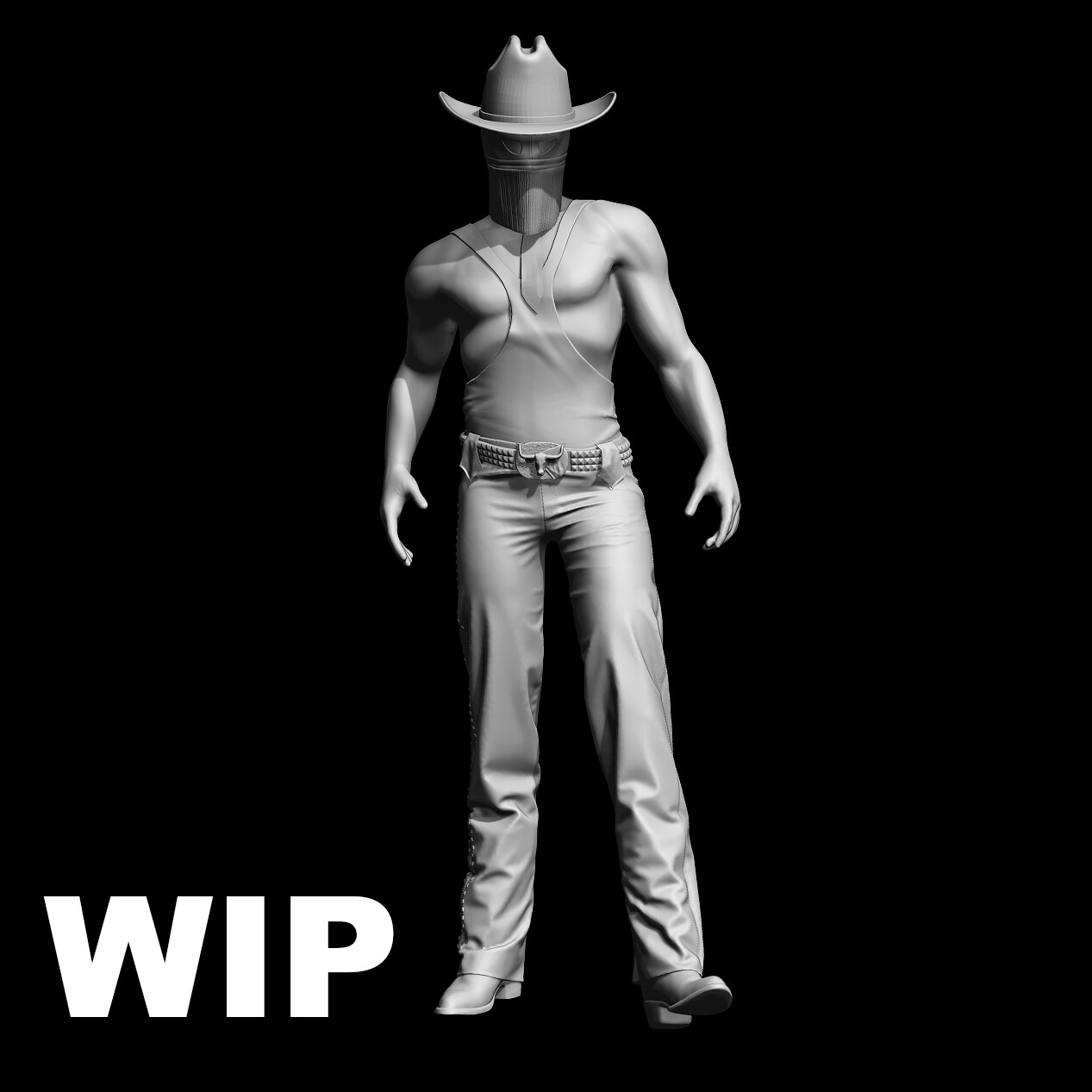 ArtStation - Orville Peck (WIP)