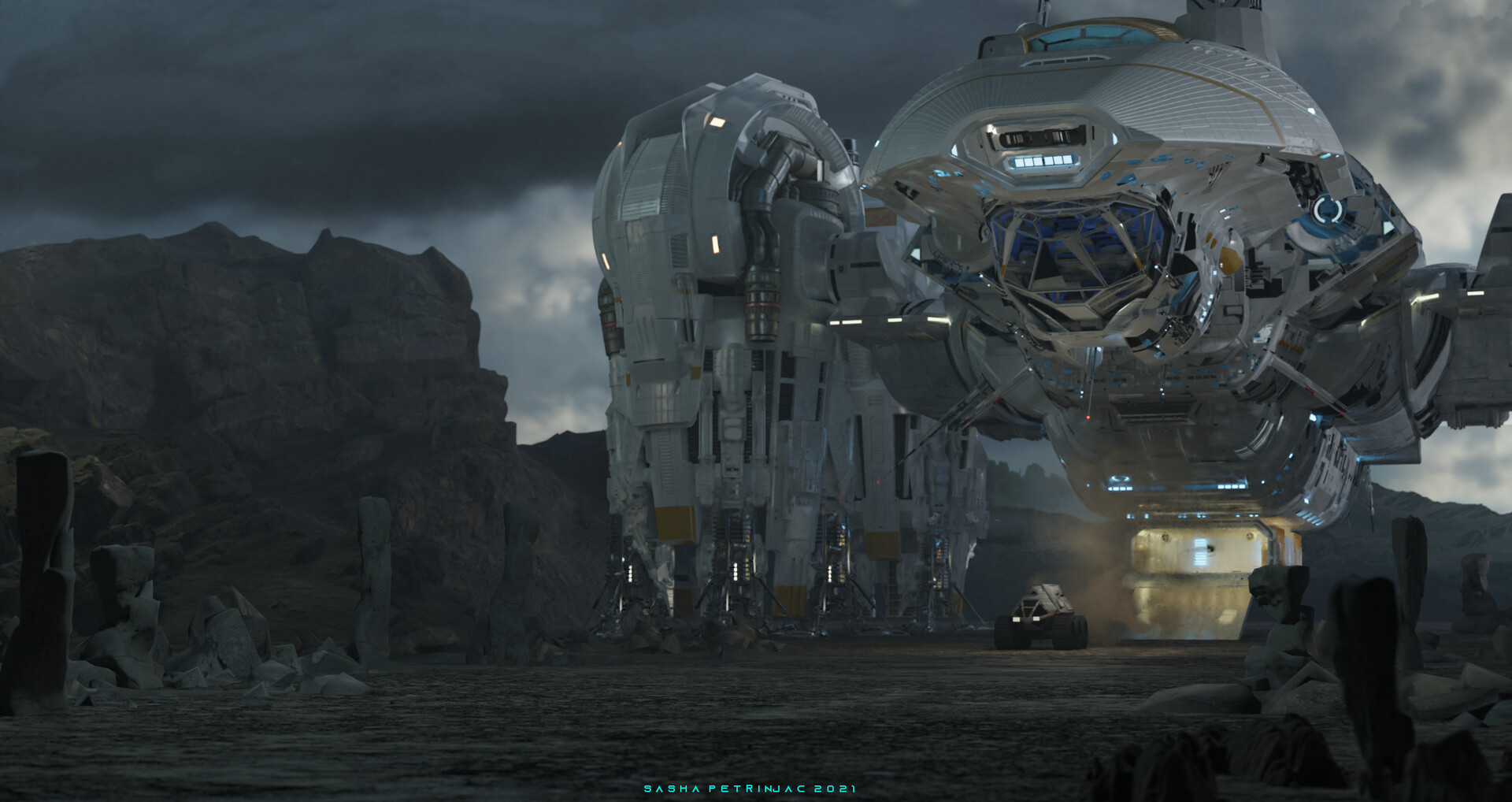 ArtStation - Prometheus2. Fan art. All done in blender 2.83.12 (cycles ...