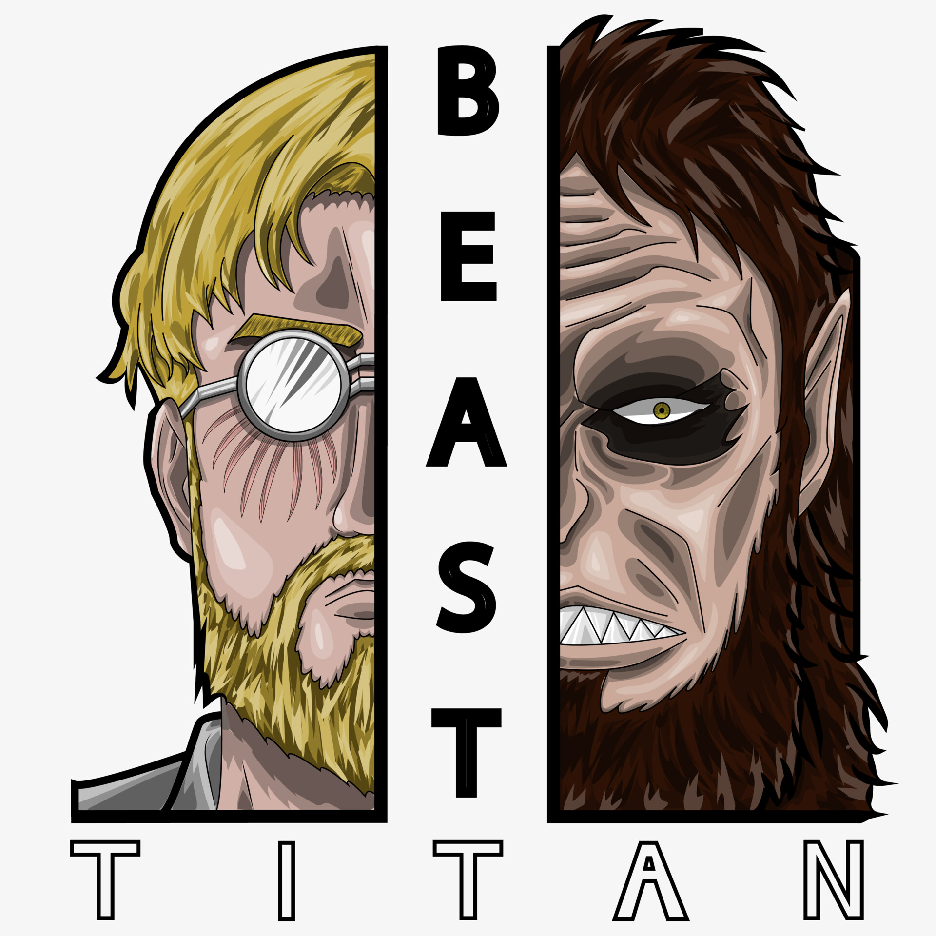 ArtStation - The Nine Titan Powers: Beast Titan - Zeke Jaeger