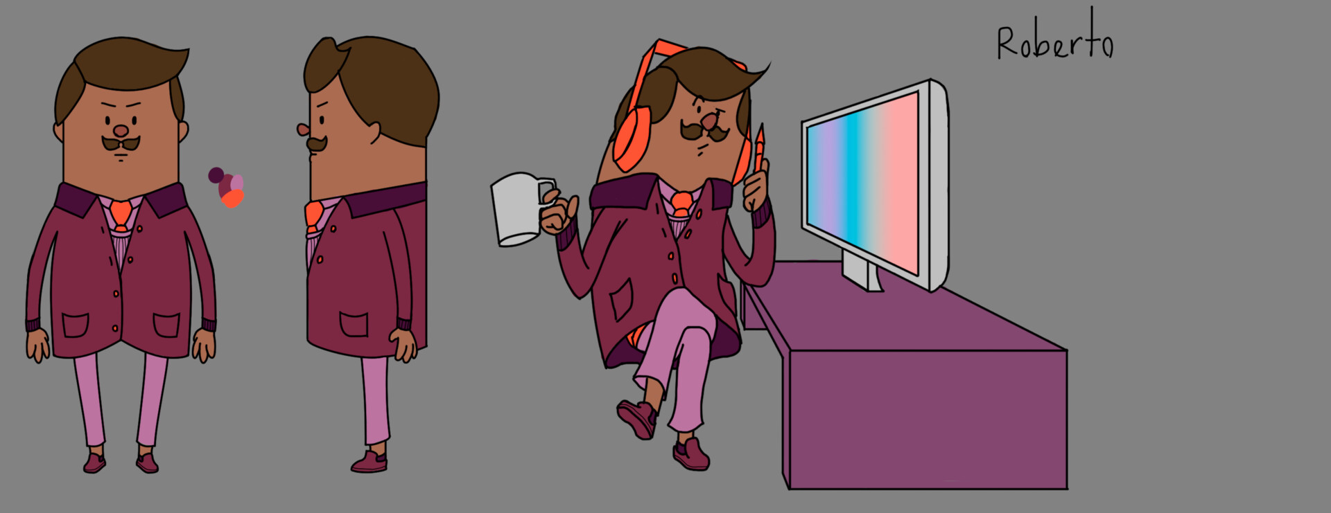 Juan Sebastian Botero - "Bottleneck" character: Roberto