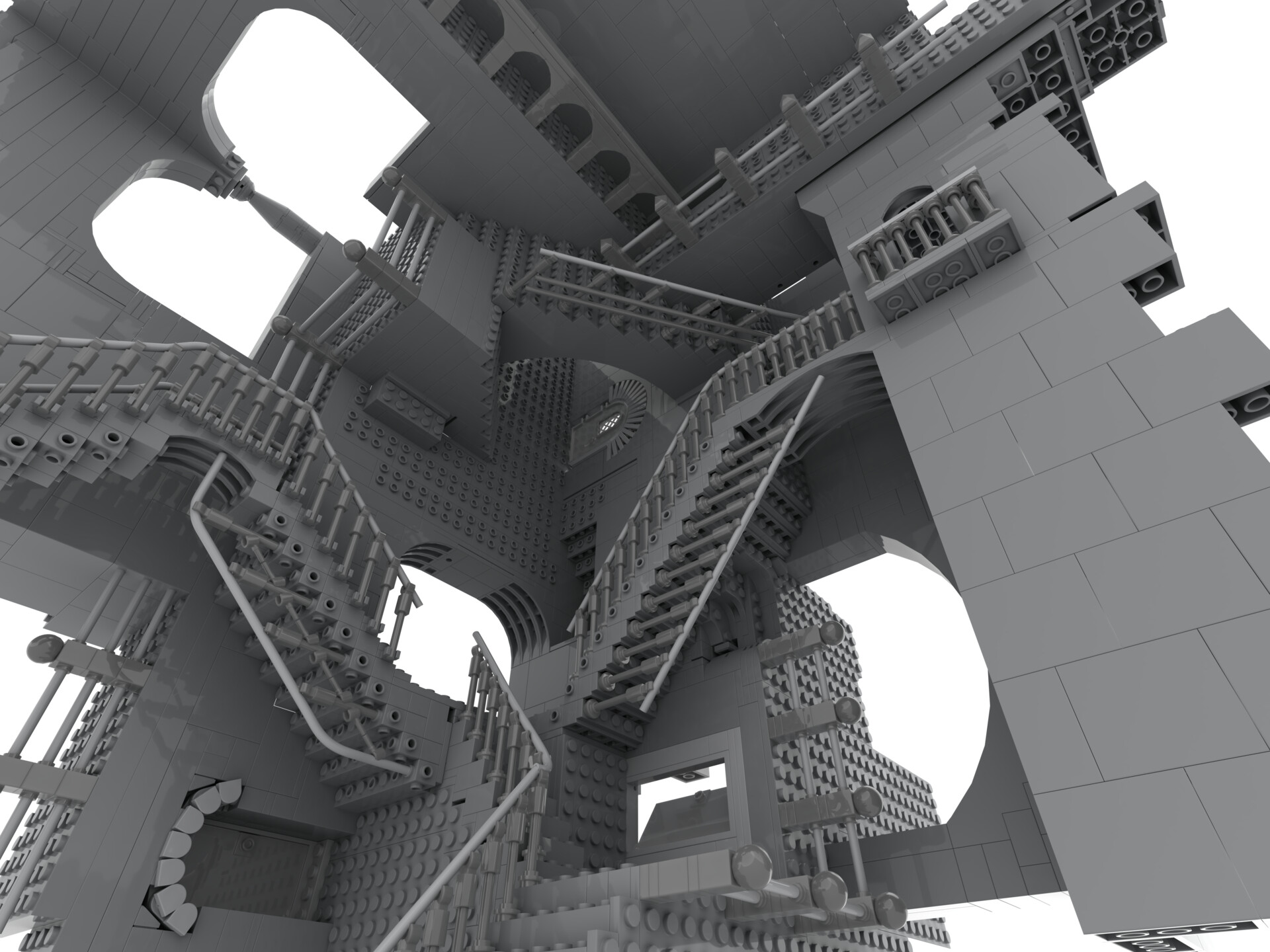 Escher Relativity Minecraft