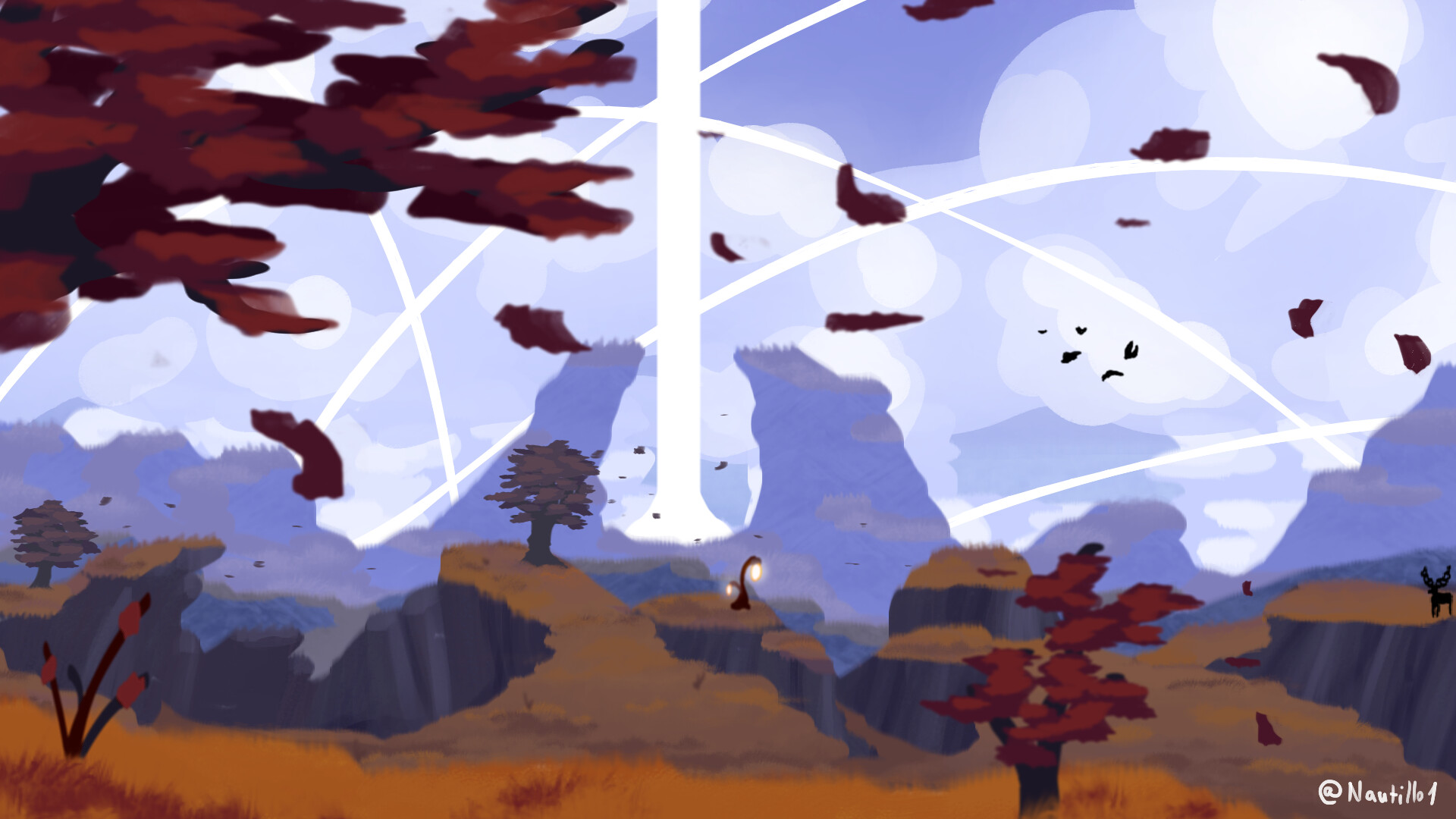 ArtStation - Windy Landscape