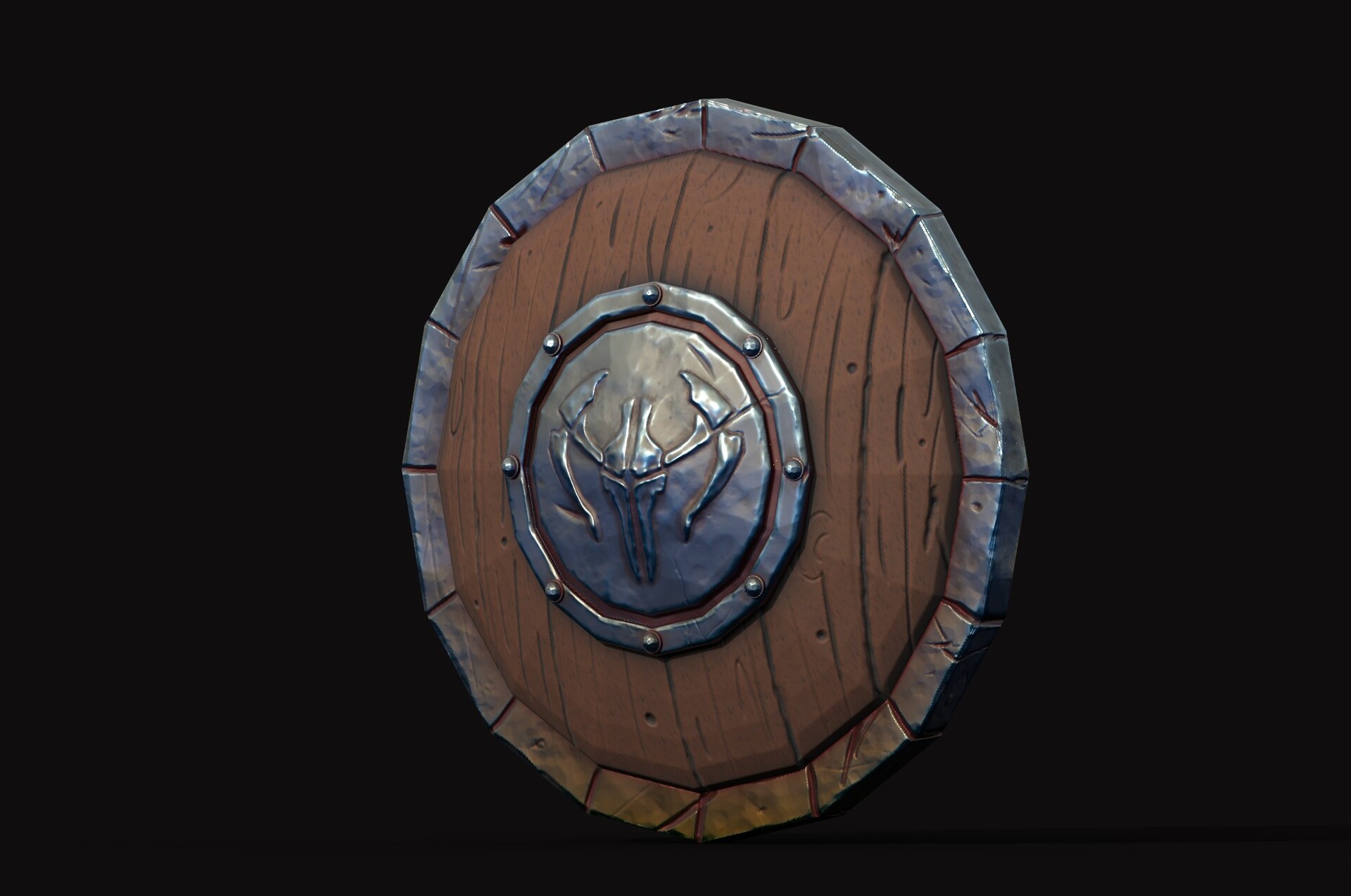 ArtStation - Wooden Shield