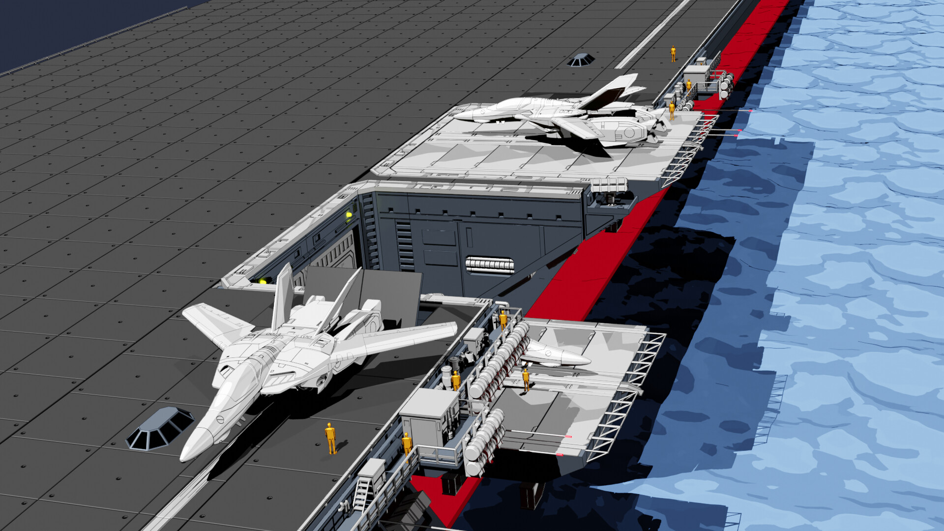ArtStation - Macross SDF1 Prometheus Hanger