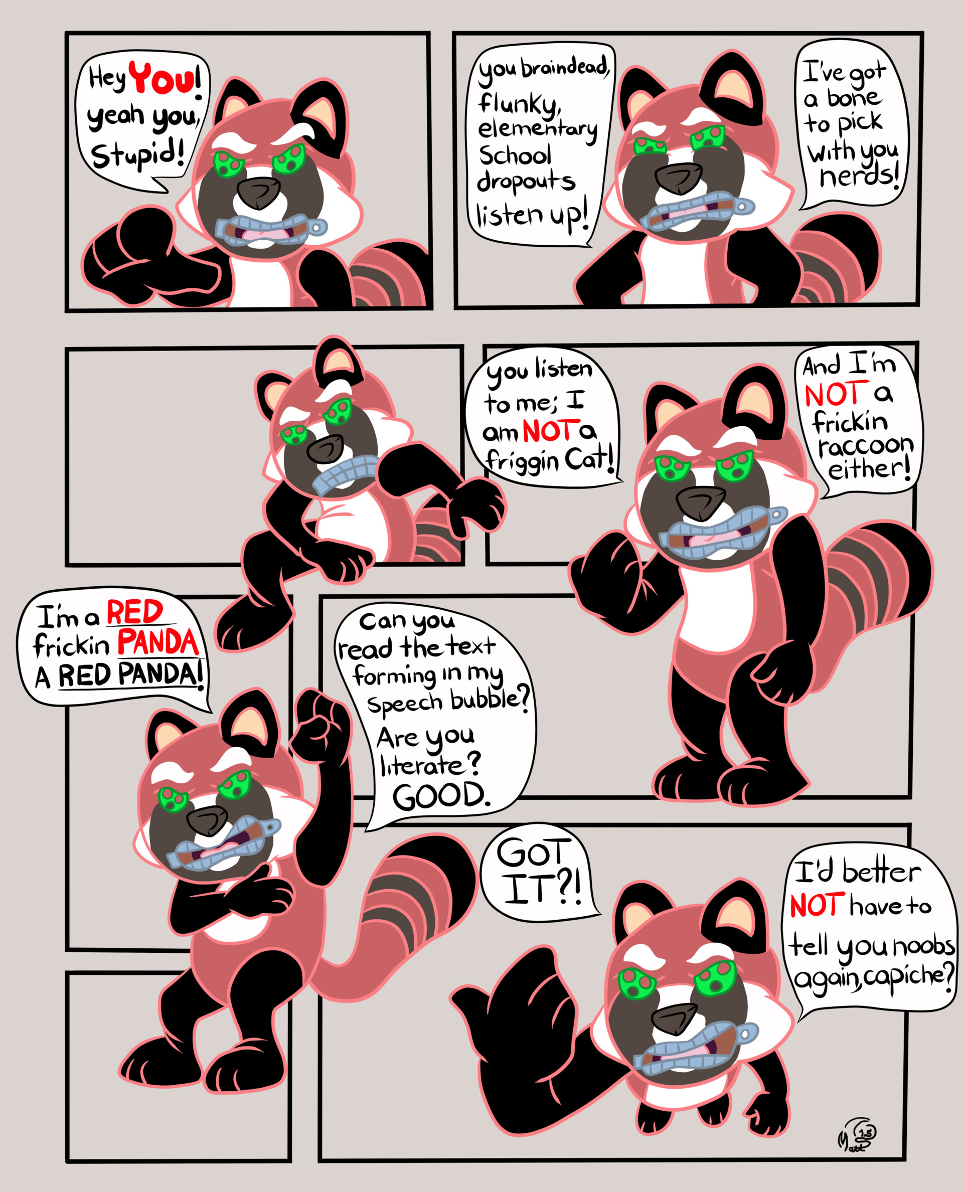 ArtStation - Ranting Red Panda