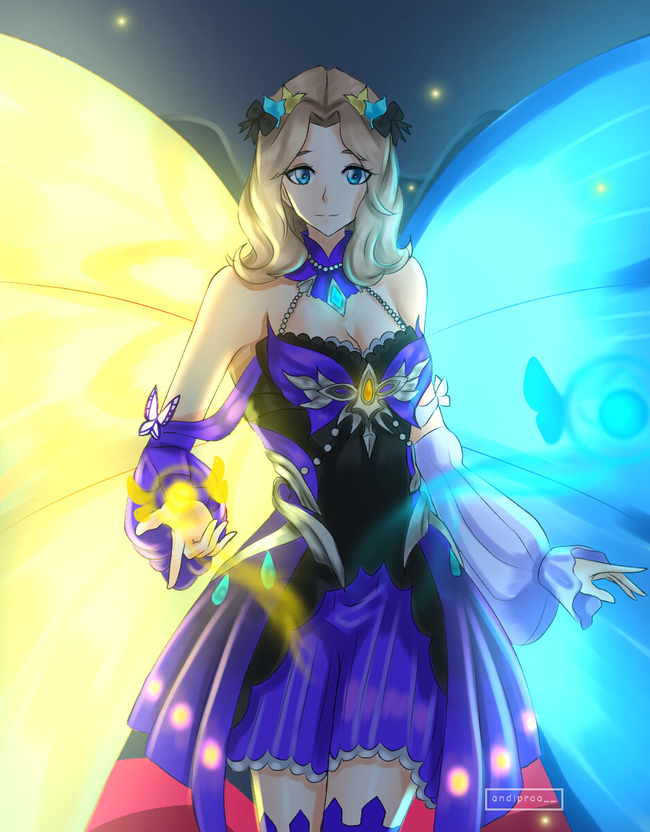 ArtStation - Lunox Butterfly Seraphim Fanart