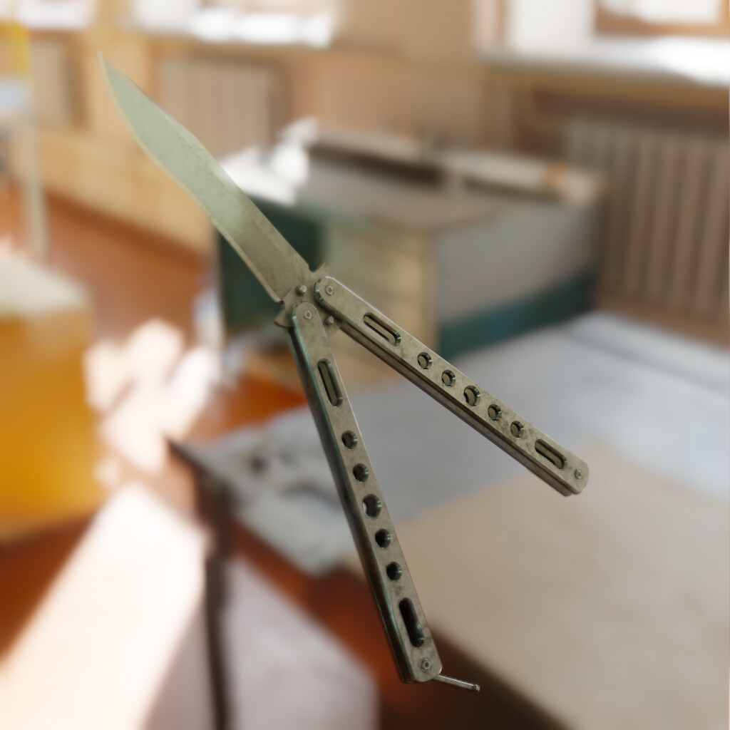 ArtStation - Butterfly Knife