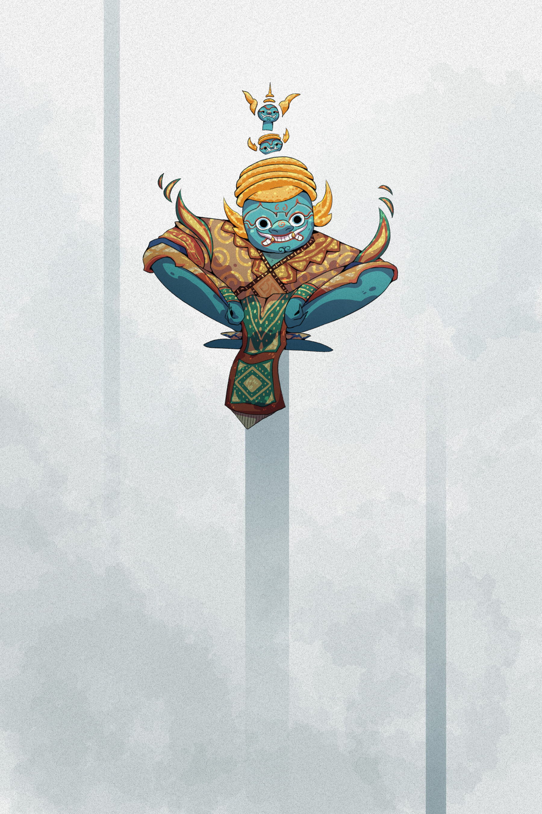 ArtStation - Character Design Challenge - Thai dancer