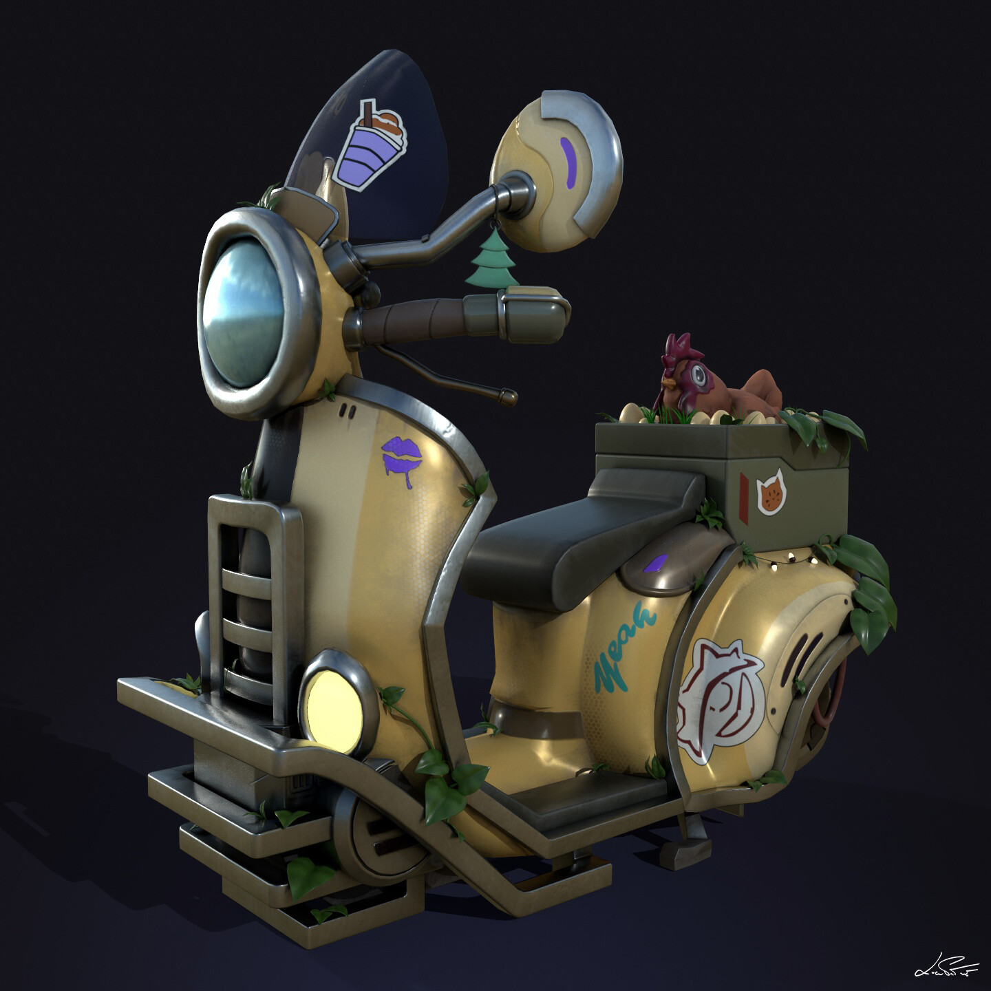 Luca Patanè - Flying Vespa