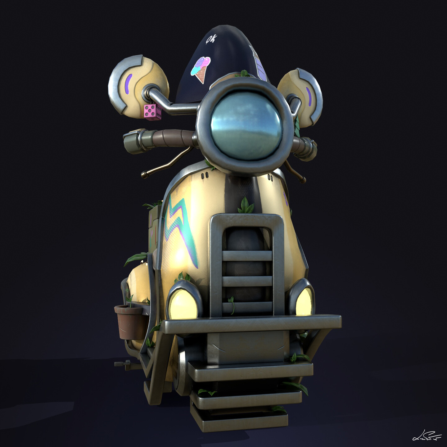 Luca Patanè - Flying Vespa