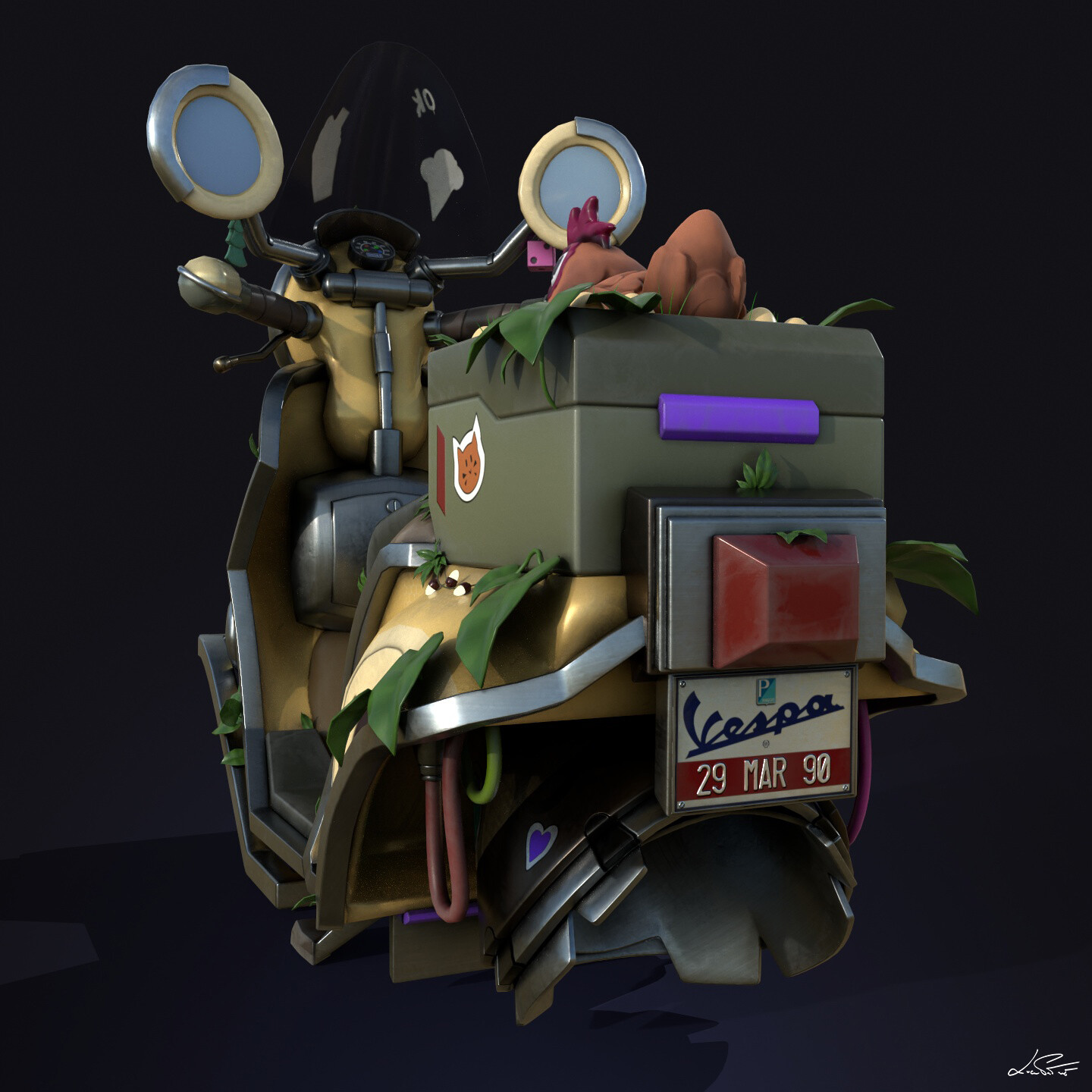 Luca Patanè - Flying Vespa