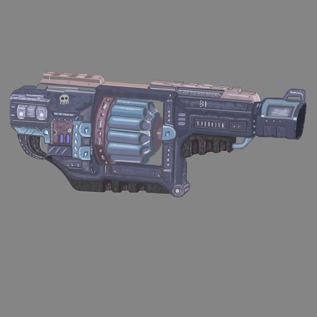 ArtStation - Lazer gun