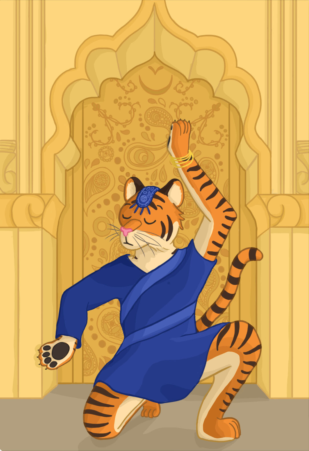 ArtStation - Tiger Dance