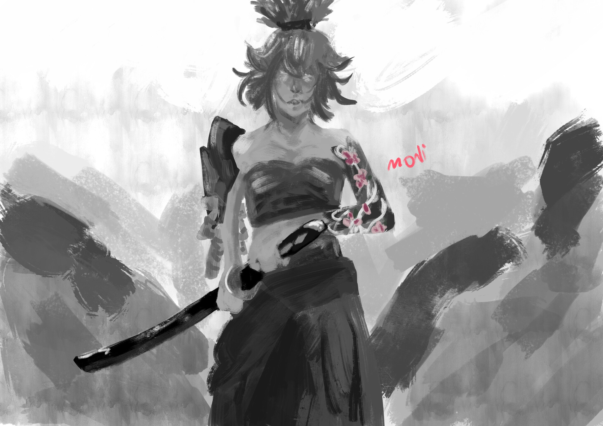 ArtStation - Ronin Girl