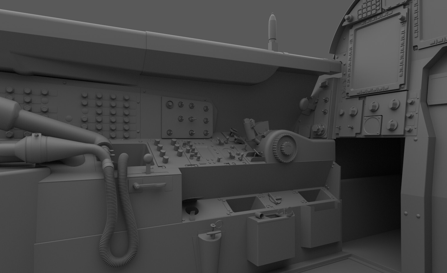 Gilberto Alicea III - Dragon Lady Cockpit