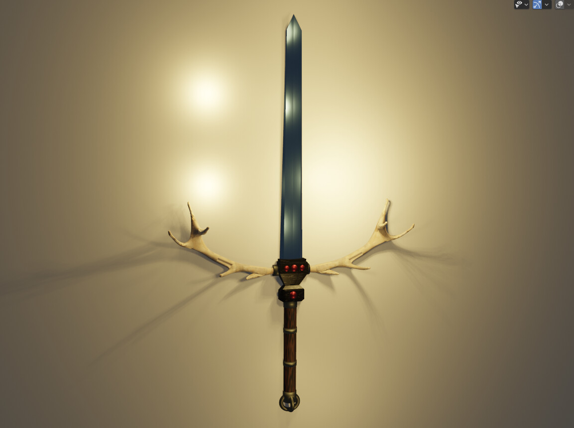 ArtStation - Barbarian Elk Sword