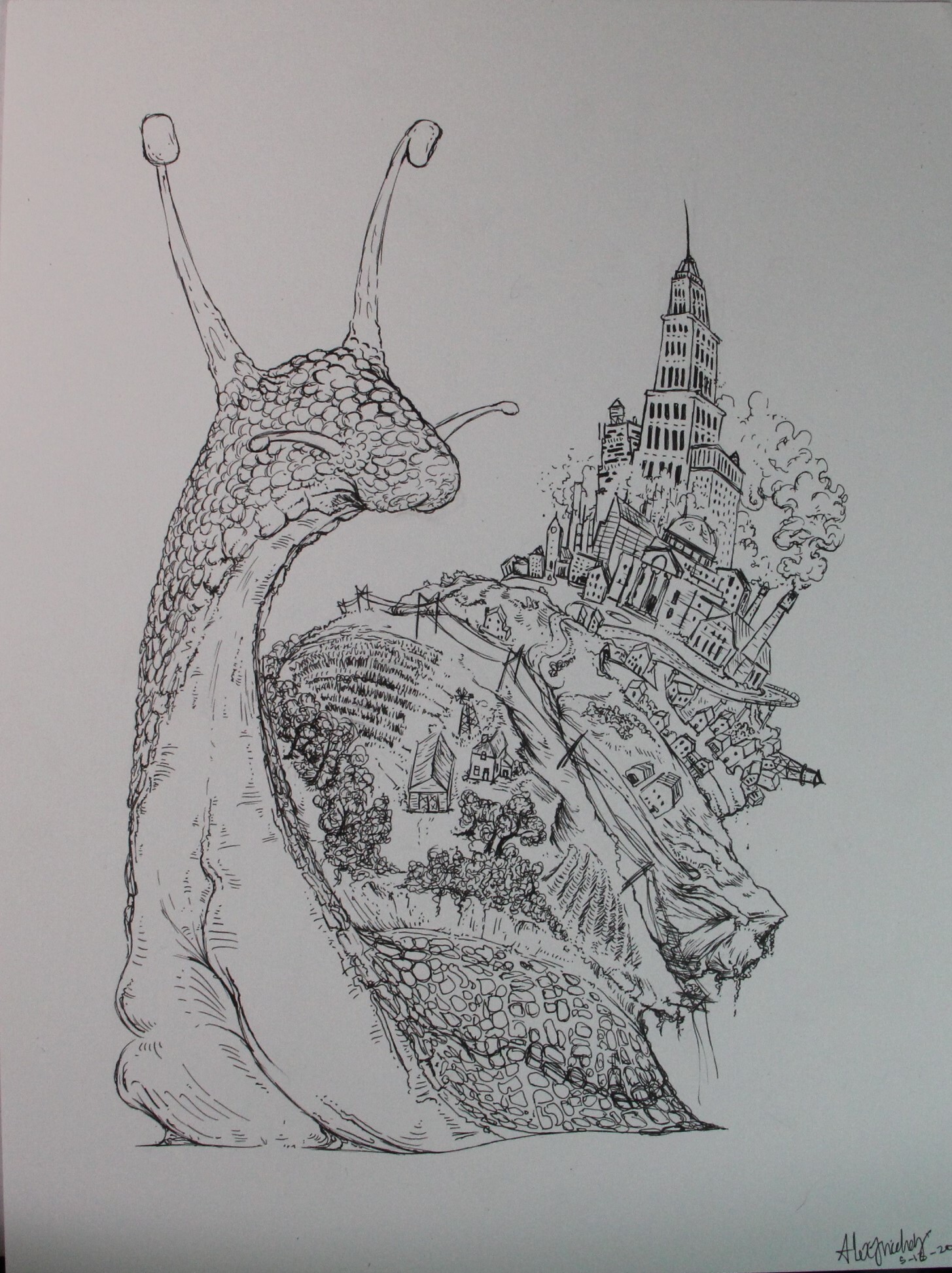 ArtStation - Snail City