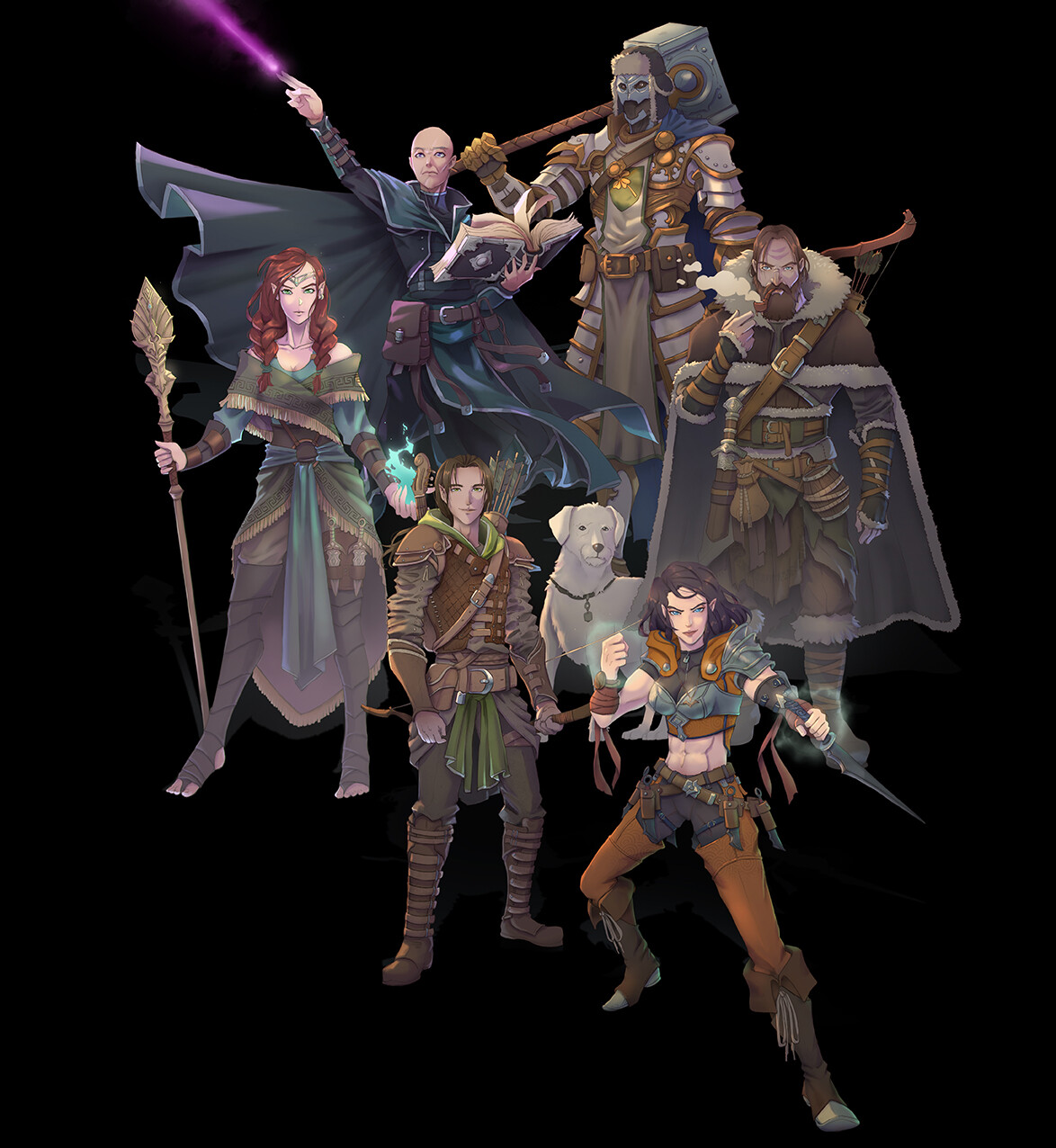 ArtStation - DnD Party