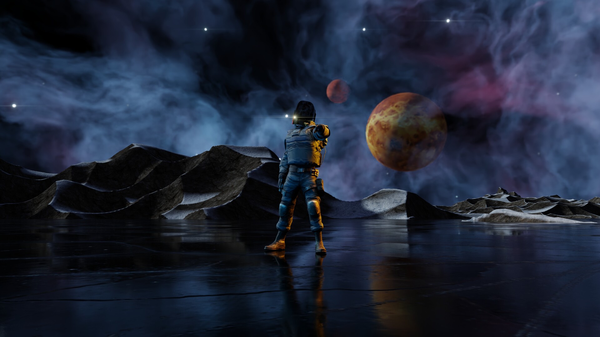 ArtStation - space dude