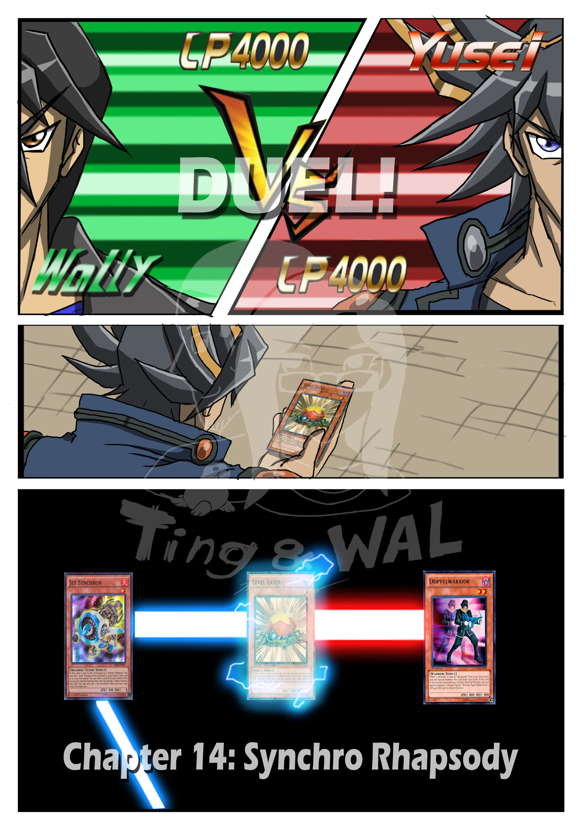 ArtStation - Yugioh D-Stortion Chapter 14 - Synchro Rhapsody