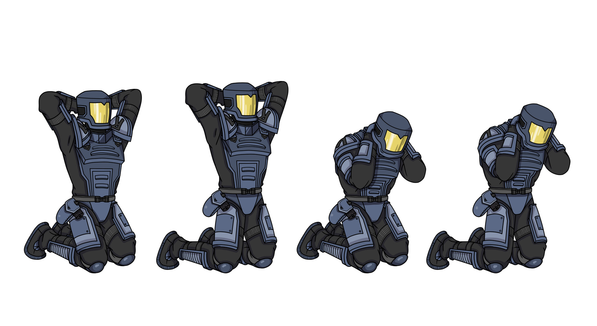 ArtStation - Rsh _ turnarounds