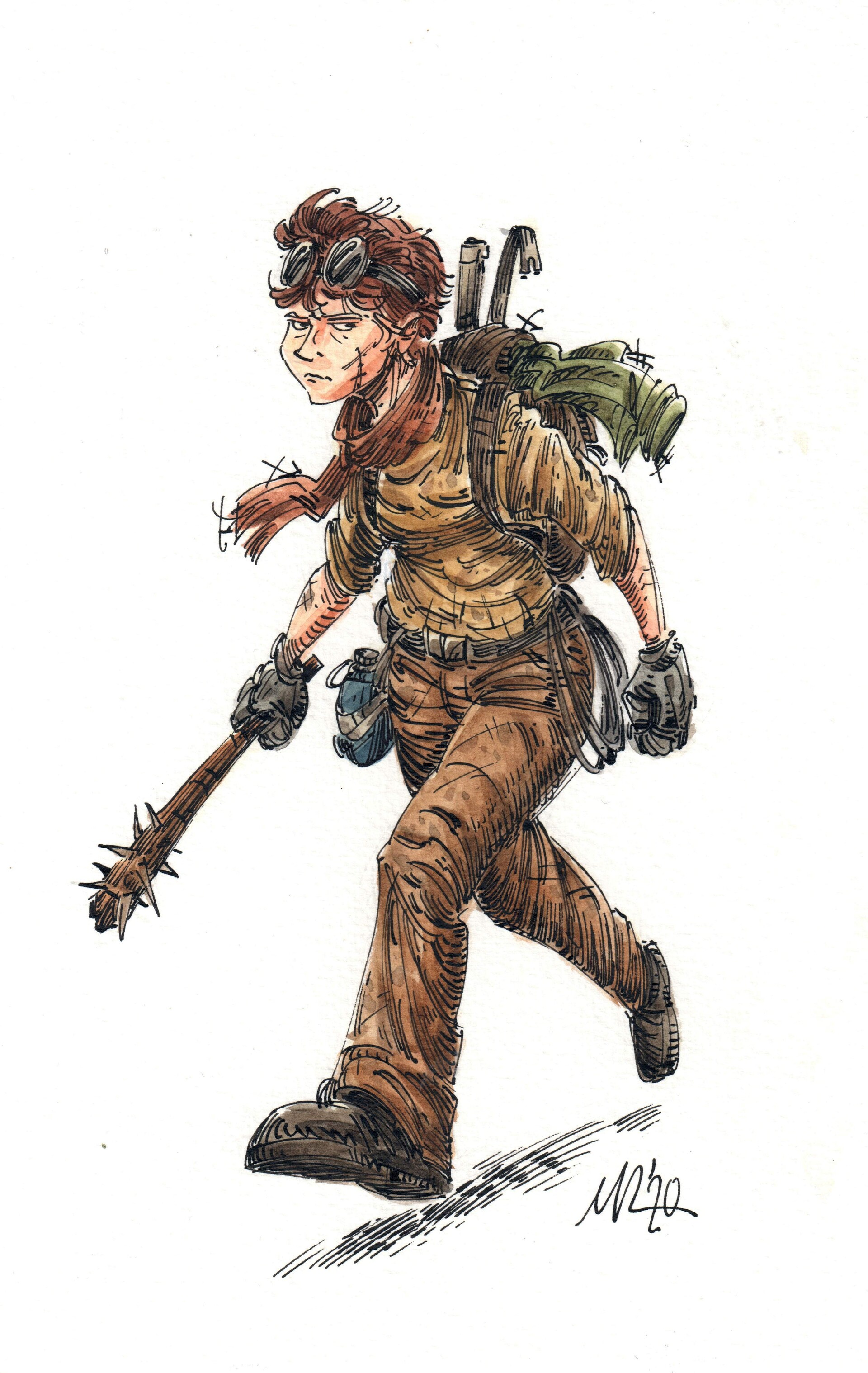 ArtStation - Character Design 4: Survivor