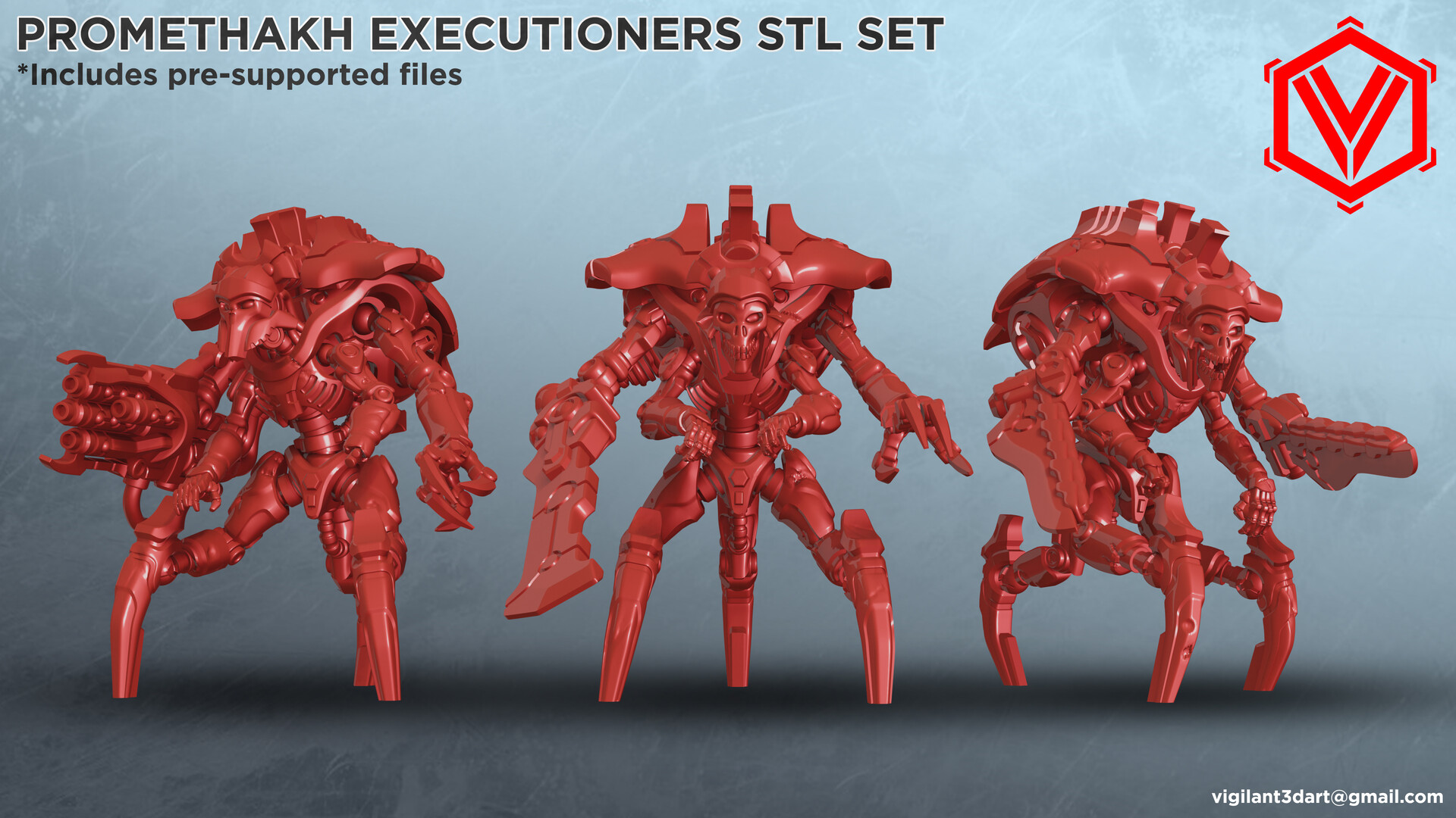 ArtStation - Promethakh Executioners - 28mm Scale