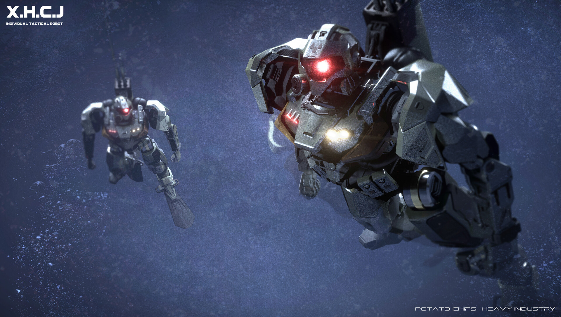 XH CJ - Diving fighter