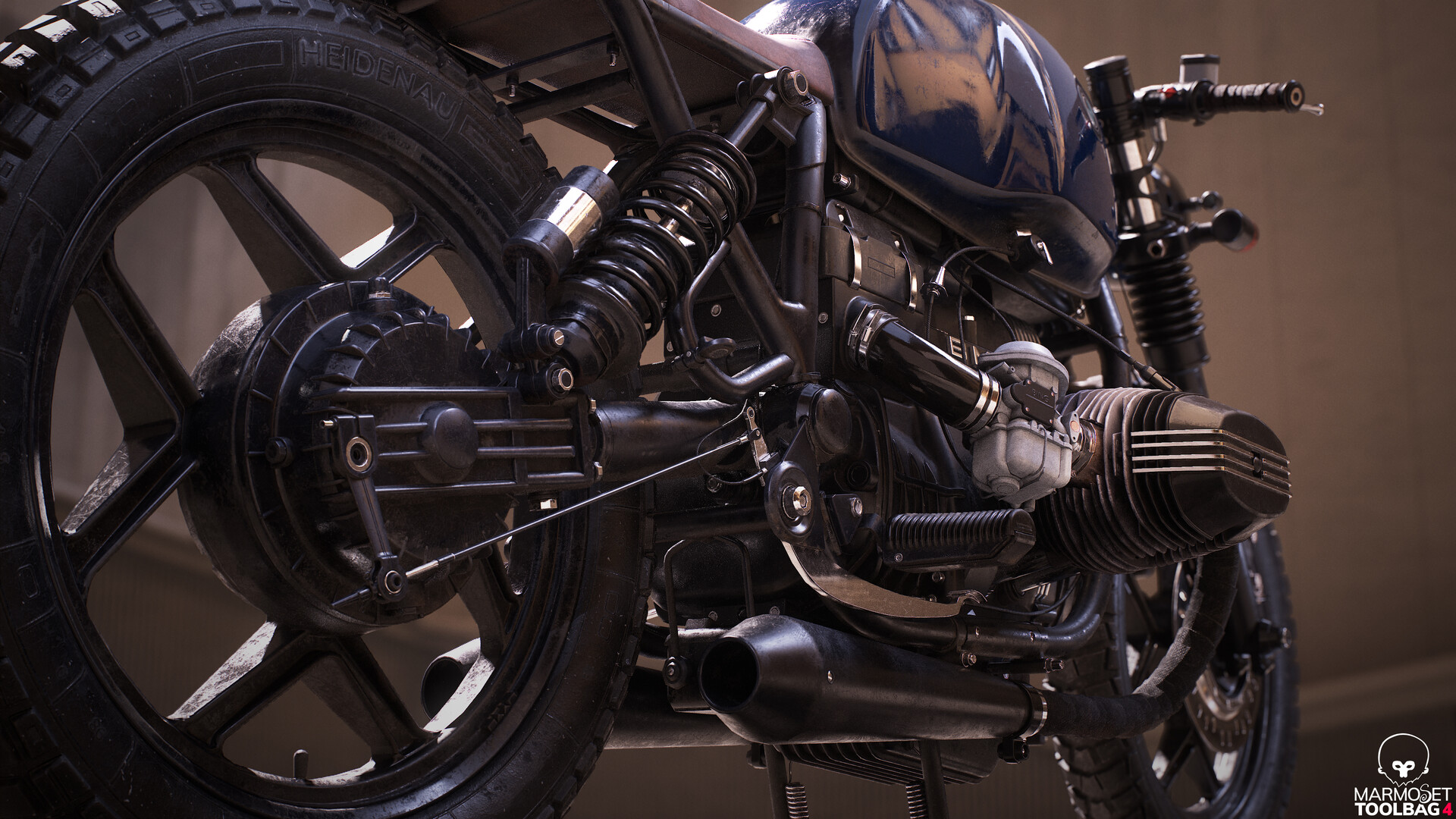 Evan Cwiertny's Portfolio - BMW R80 Cafe Racer