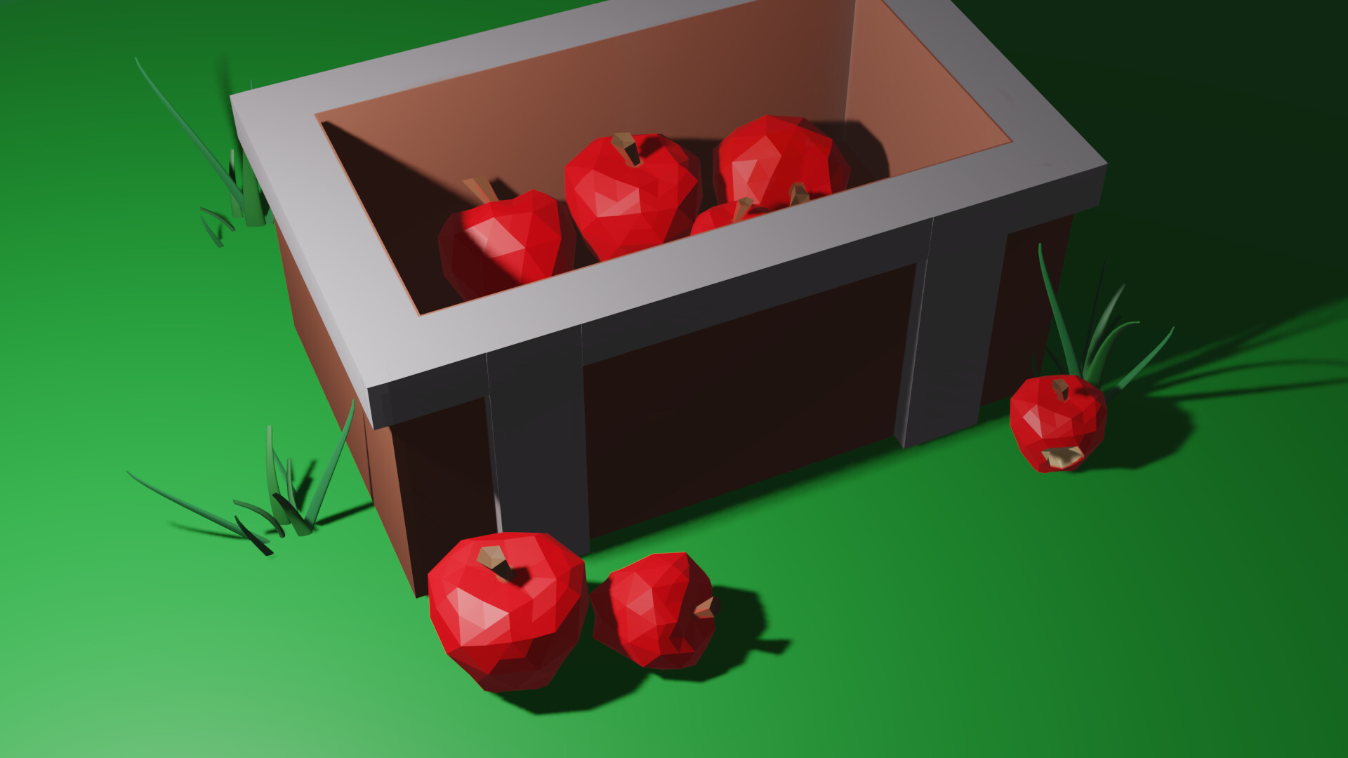 ArtStation - Apple crate