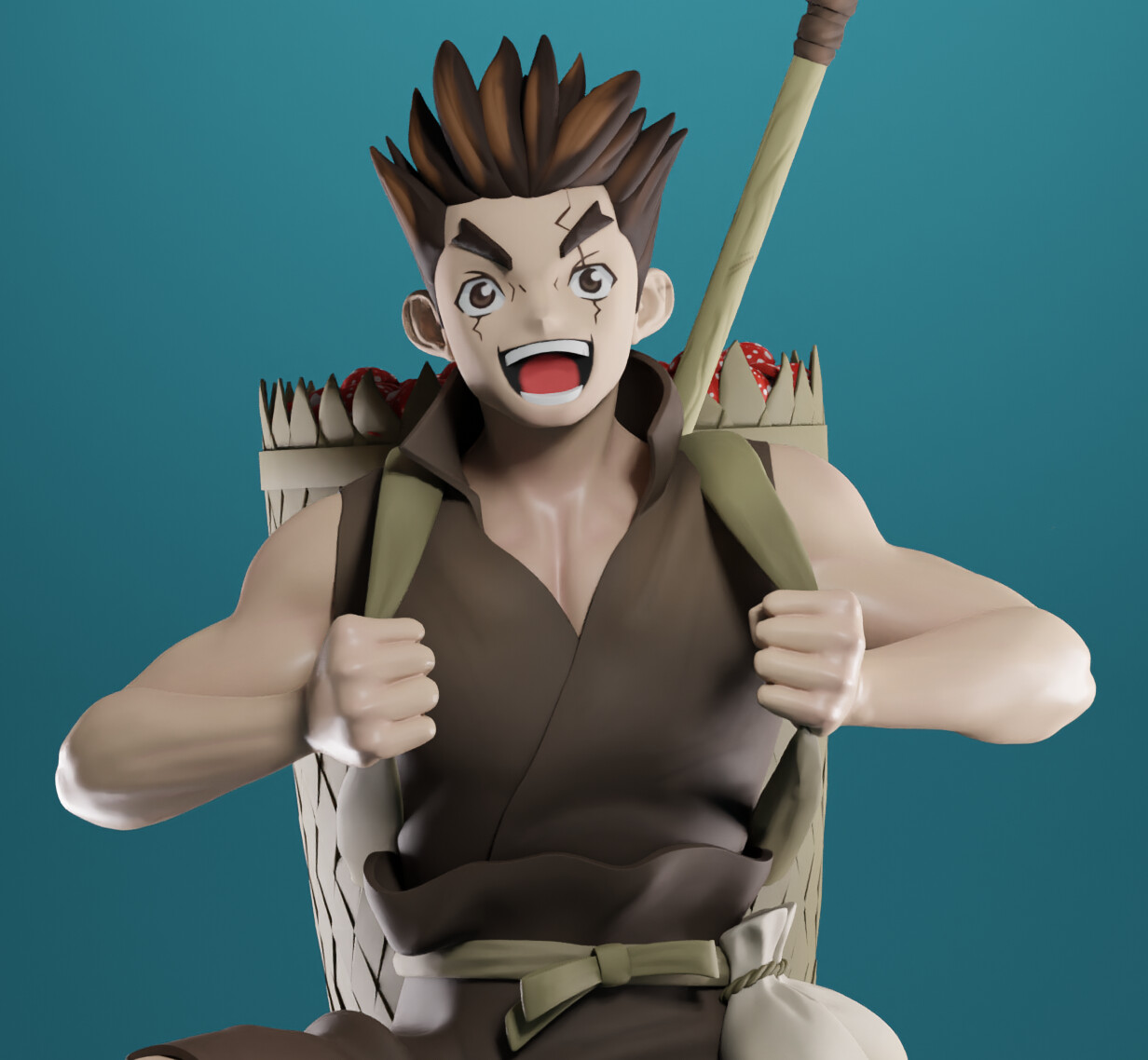 ArtStation - Taiju Dr Stone Fan Art