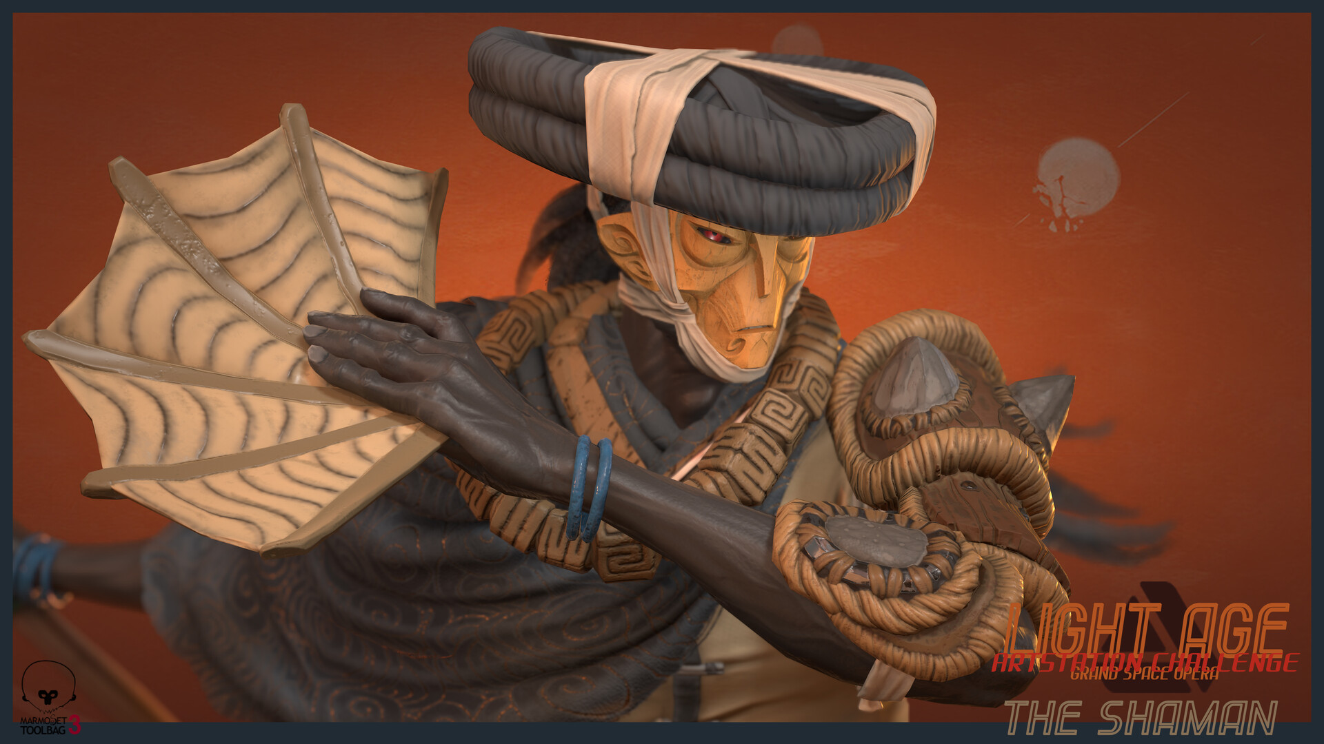 ArtStation - GRAND SPACE OPERA : LIGHT AGE - THE SHAMAN