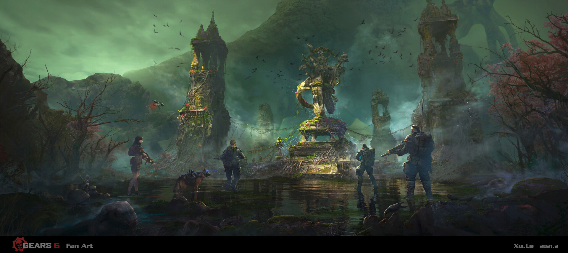 ArtStation - GEARS 5 fan art