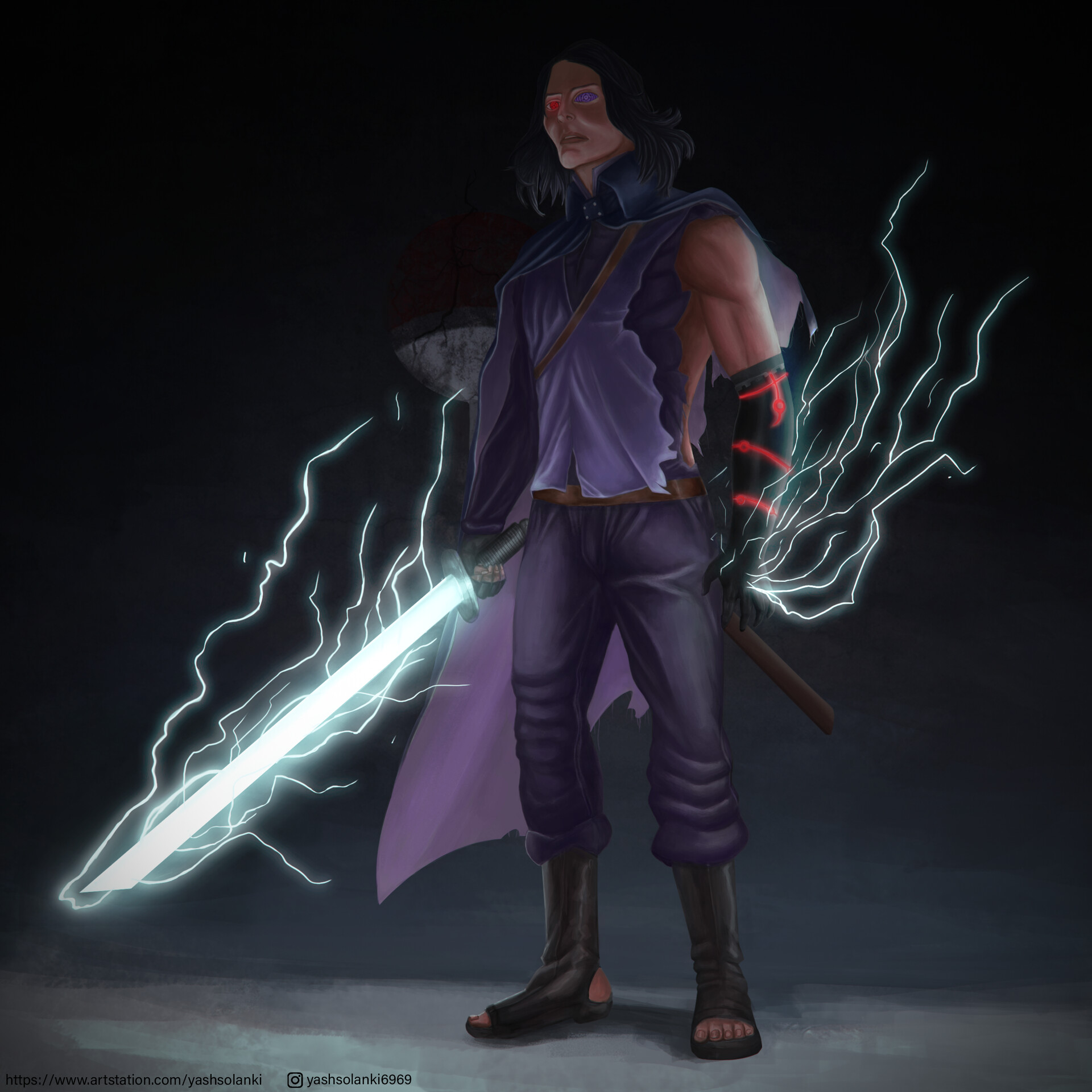 ArtStation - UCHIHA SASUKE