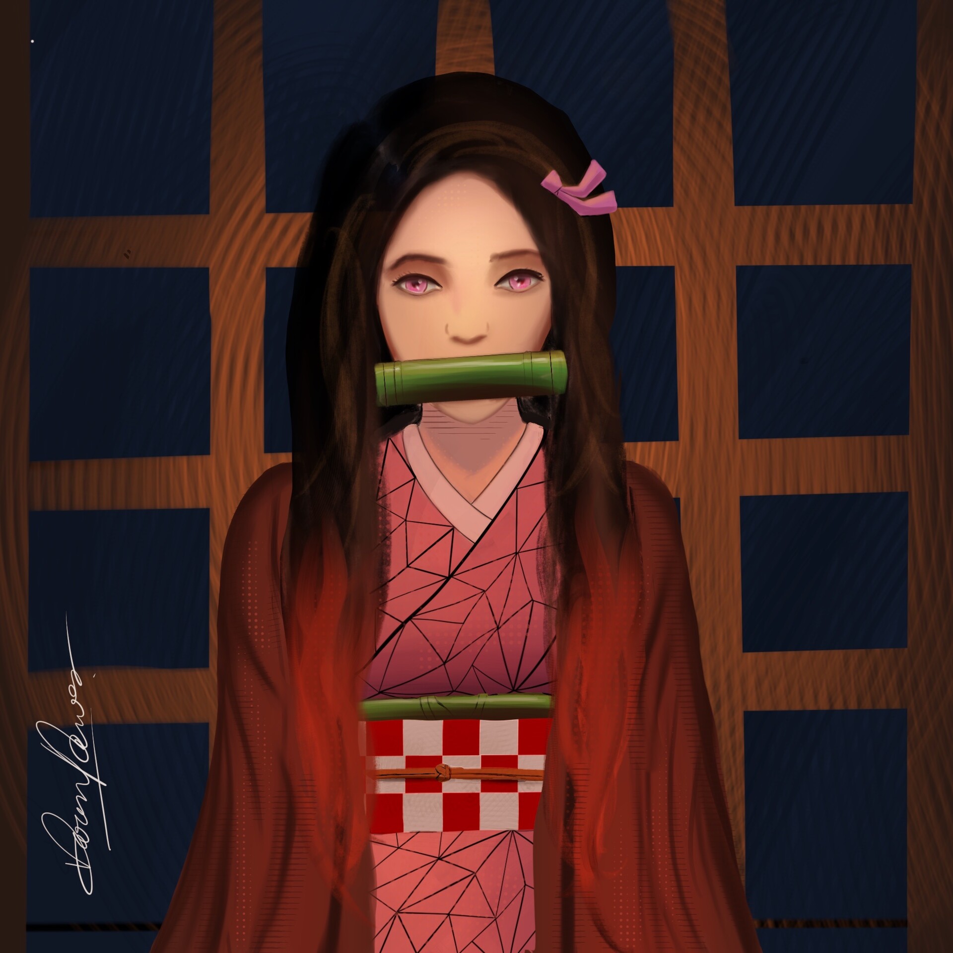 ArtStation - Nezuko