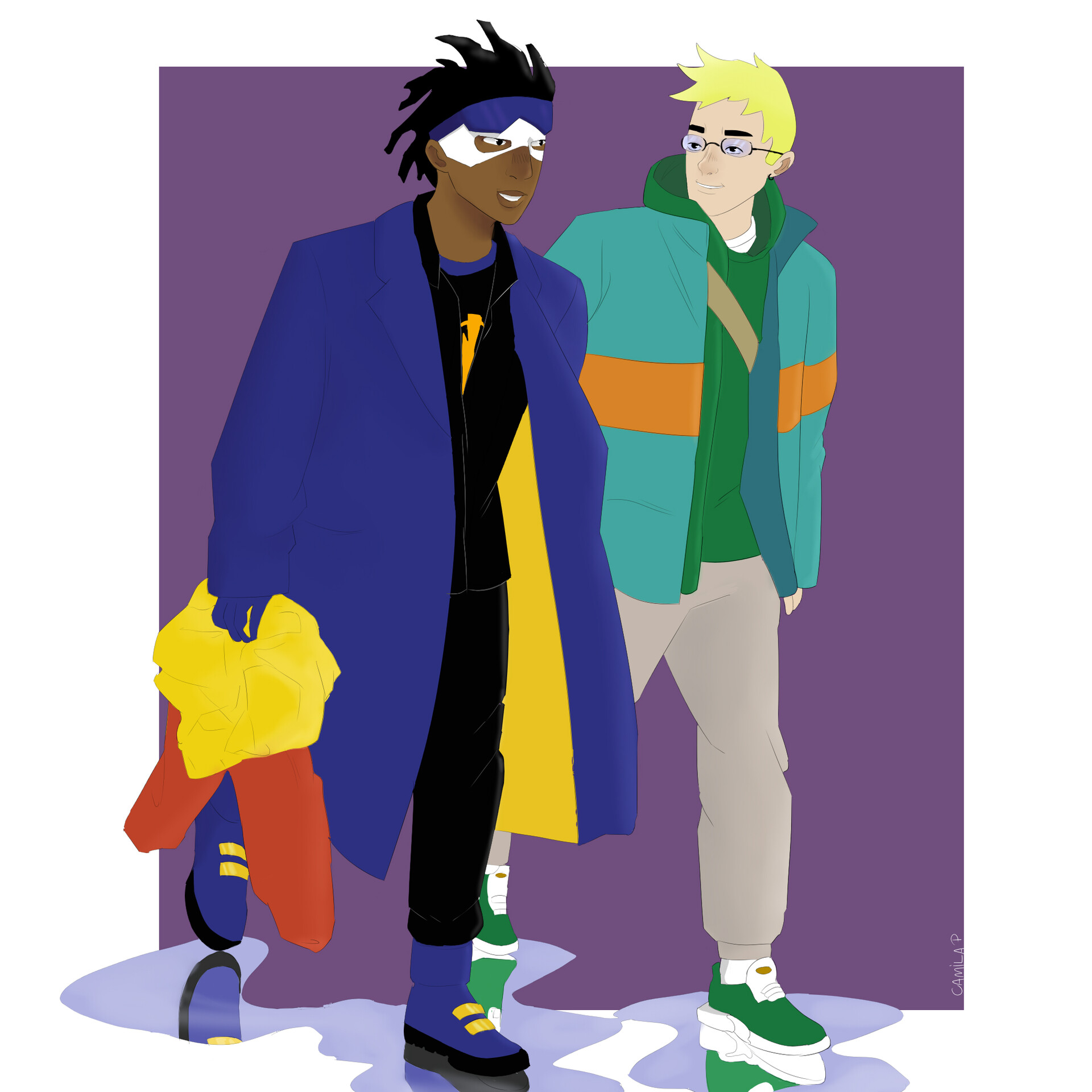 ArtStation - static shock fanart